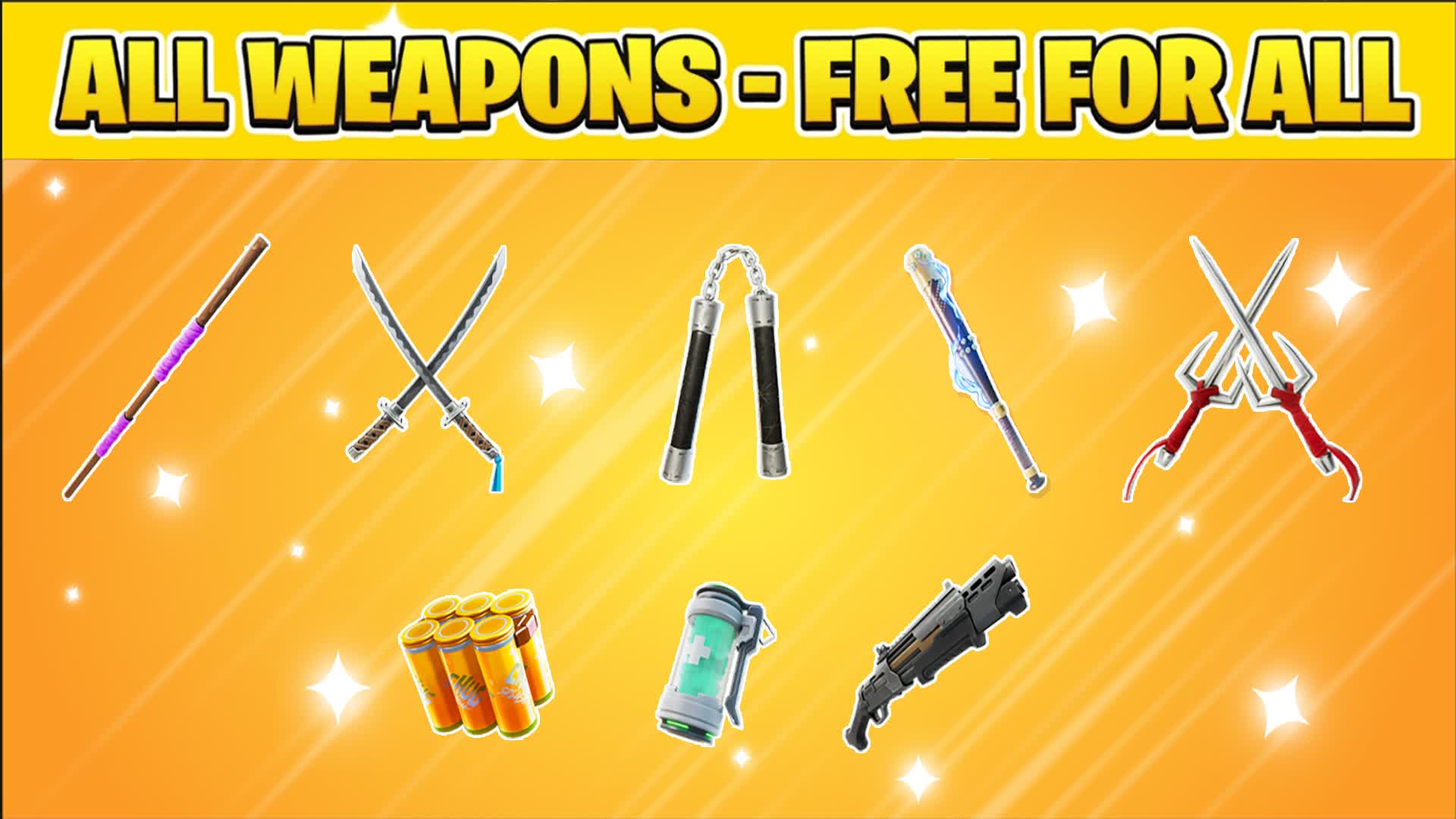 TMNT⭐ALL WEAPONS - FREE FOR ALL⭐ 8530-4632-0925 by zmeurica - Fortnite ...