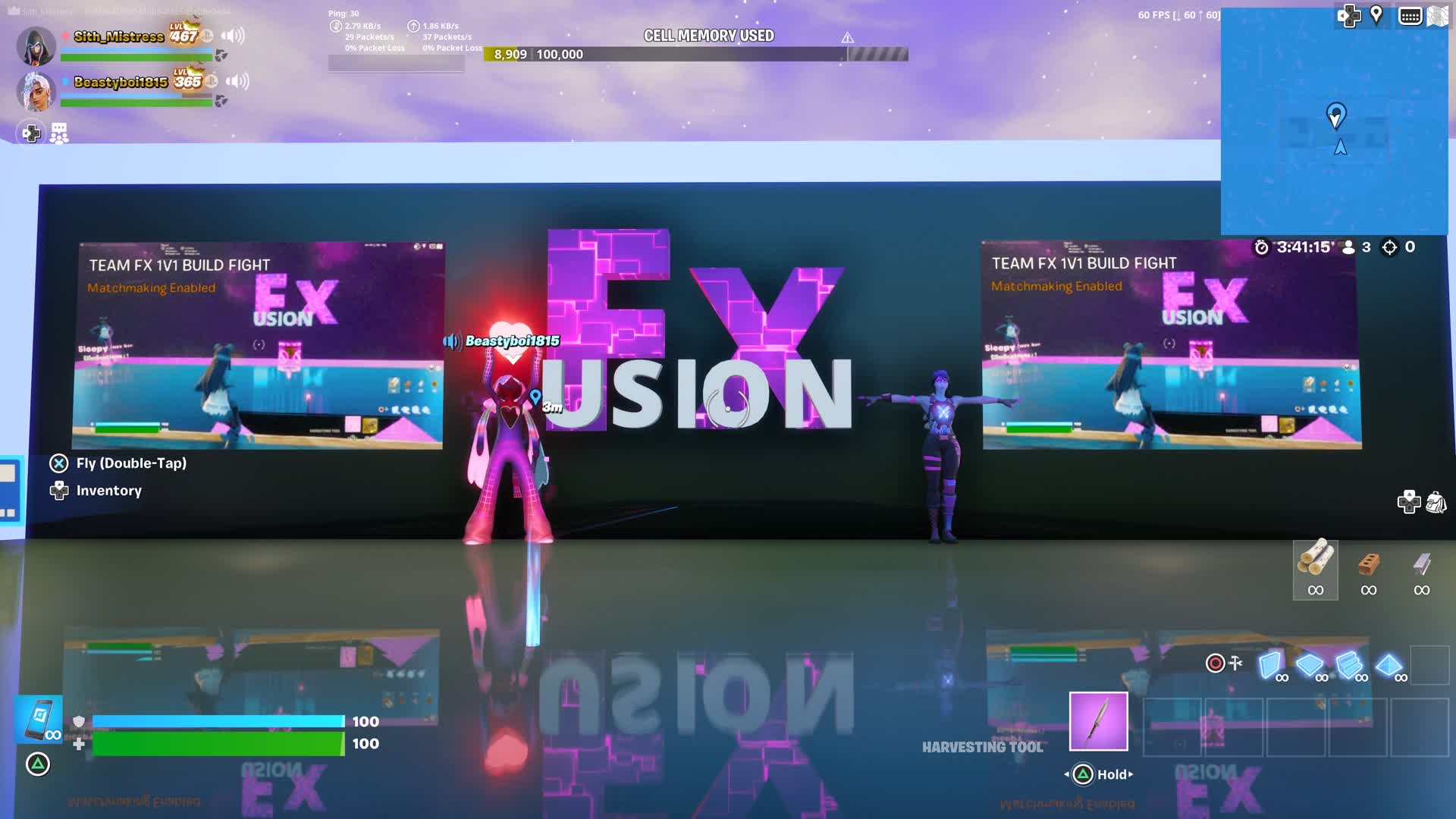 Team Fx 4v4 box fights 4204-3163-6869 von sith_misstress – Fortnite