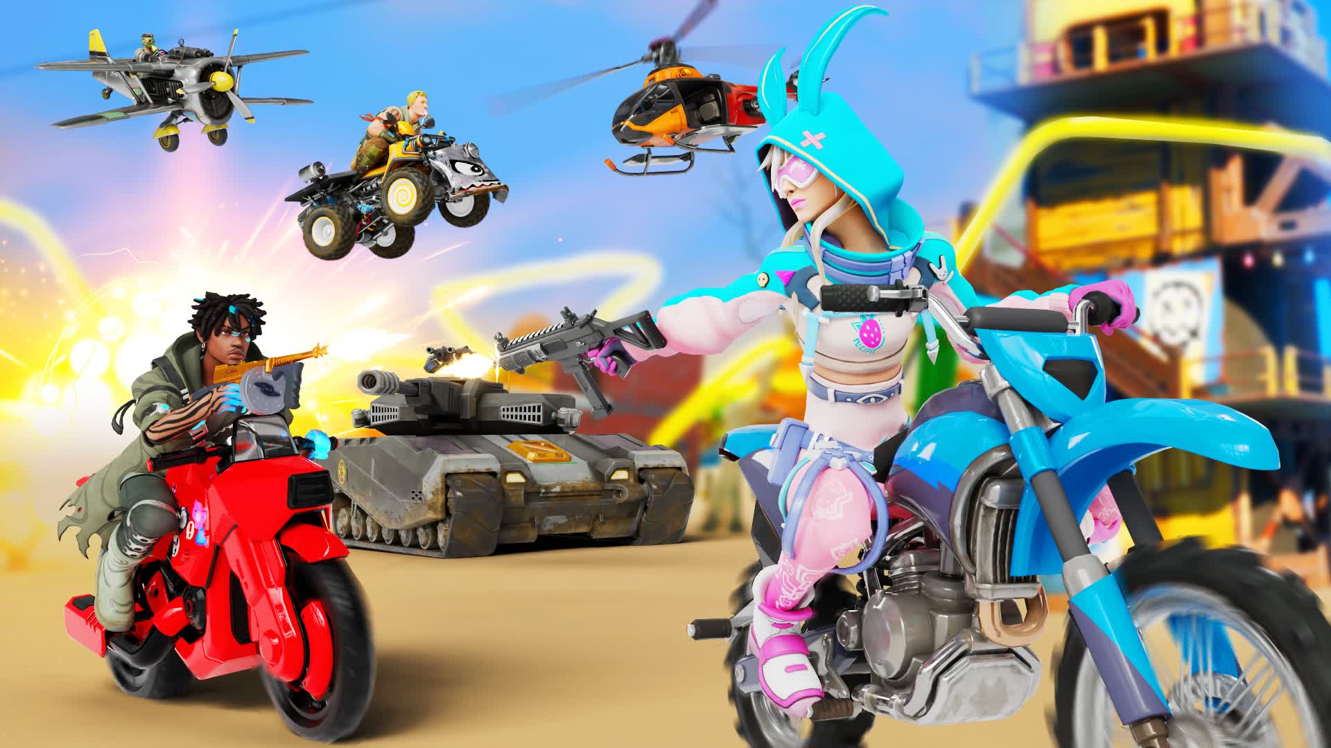 Desert Oasis Red Vs Blue 8880-6951-5635 by imaginarycmpnt - Fortnite ...