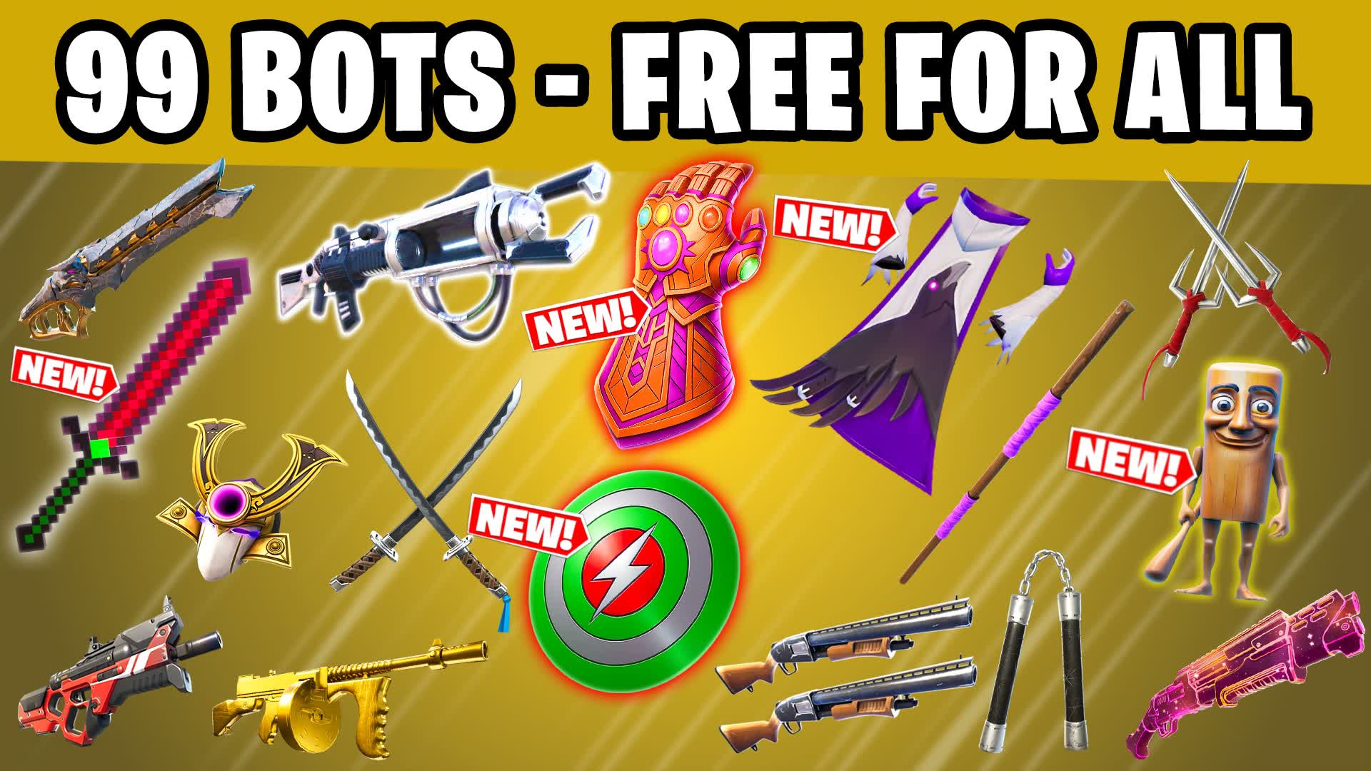 99 BOTS ⭐ALL GUNS - FREE FOR ALL (Base) 3158-0635-9493 by mr.7 ...