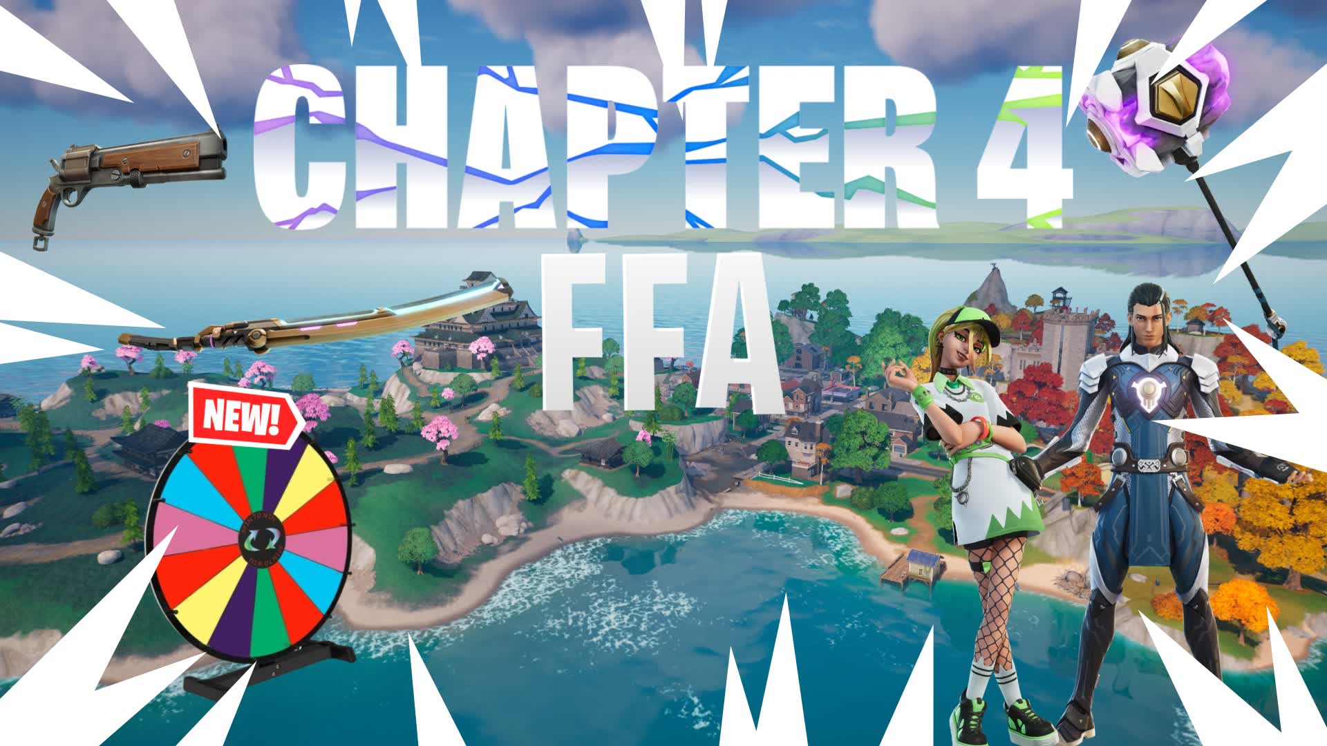 Chapter Four FFA 7344-9979-5522 by arealpotato - Fortnite Creative Map Code - Fortnite.GG