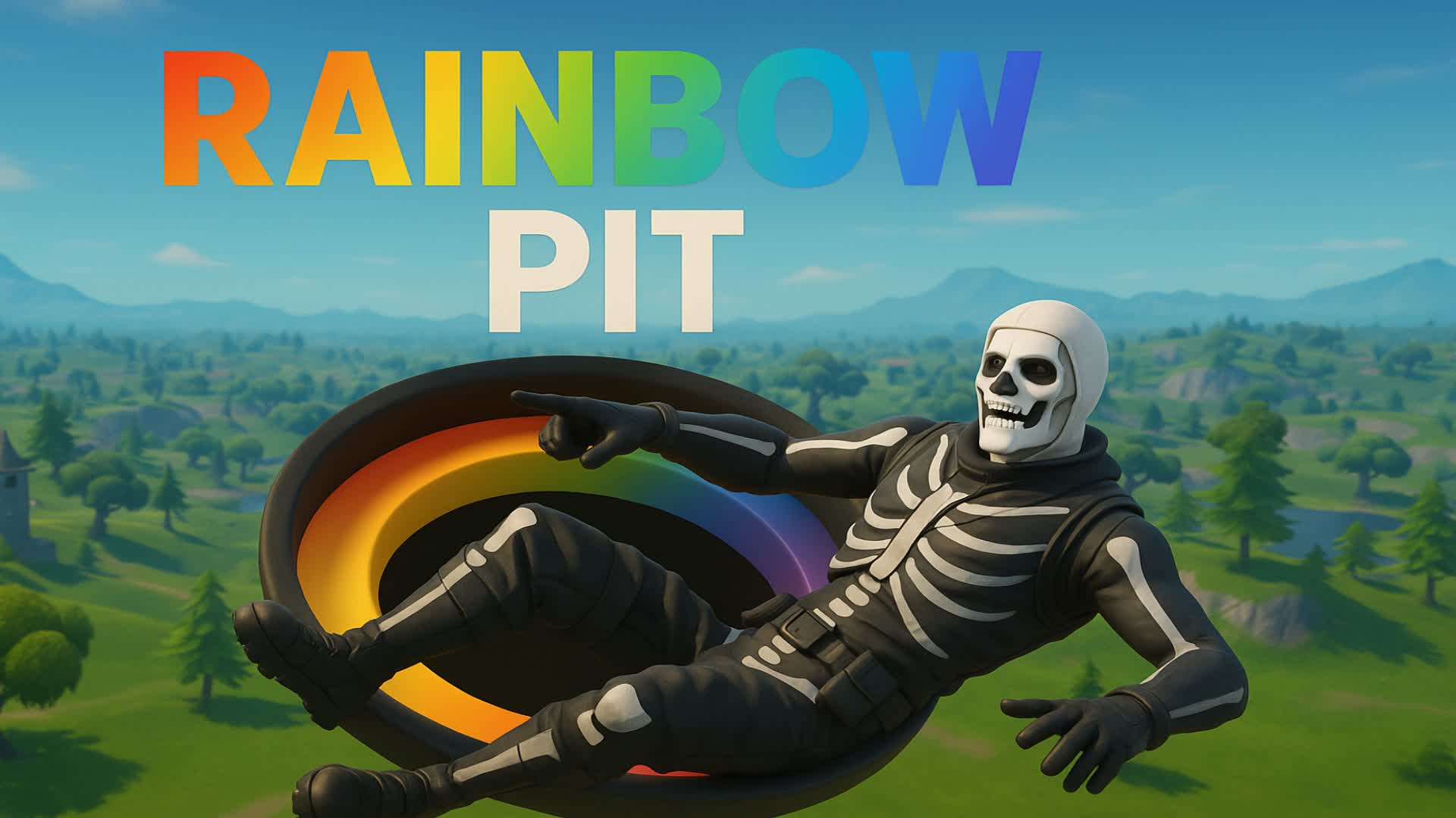 RAINBOW PIT🌈 1800-5880-6338 by ghxstyyfn - Fortnite Creative Map Code ...