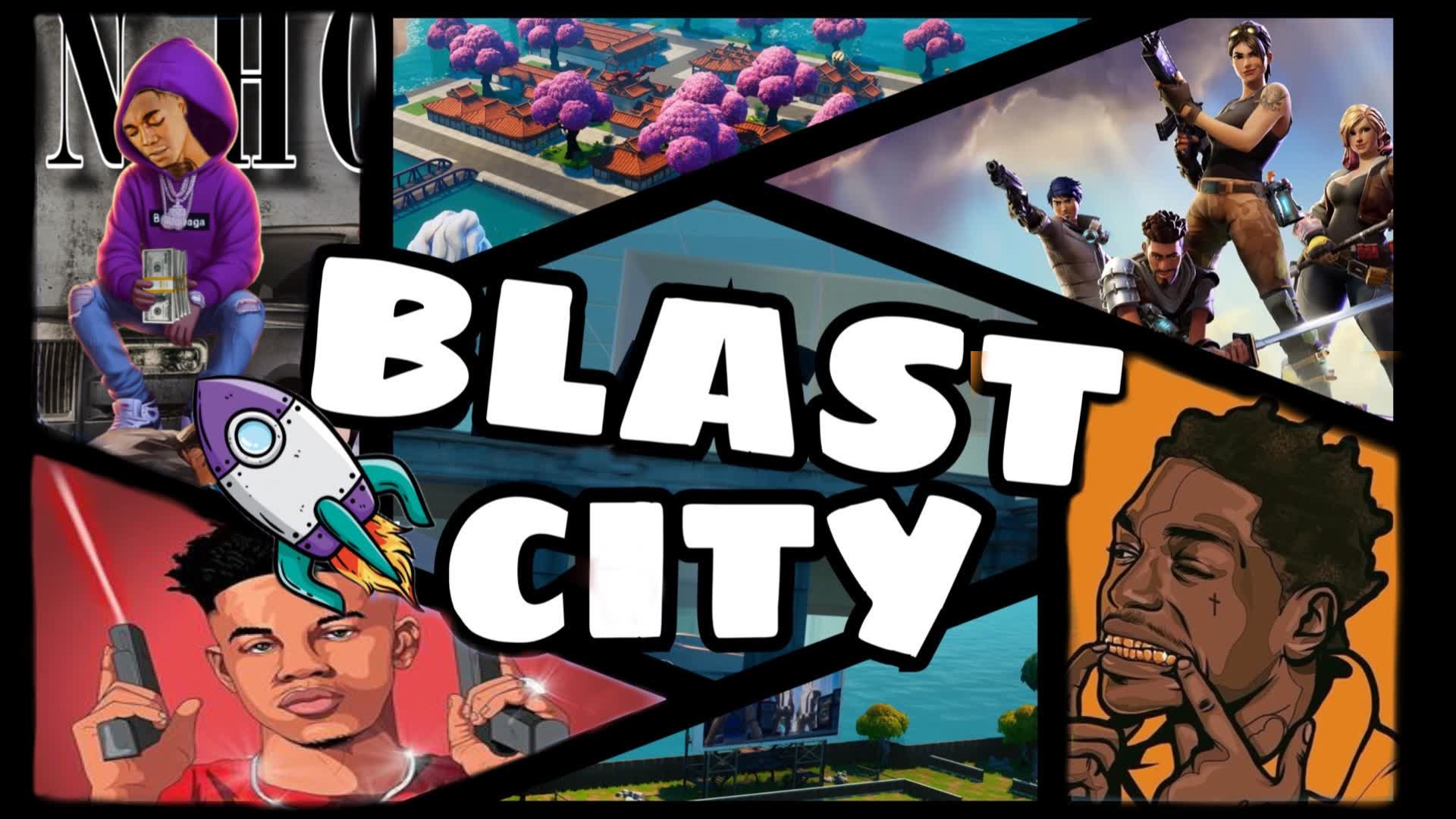 Blast City (Updated) 8322-8513-6158 by blastteam - Fortnite Creative ...