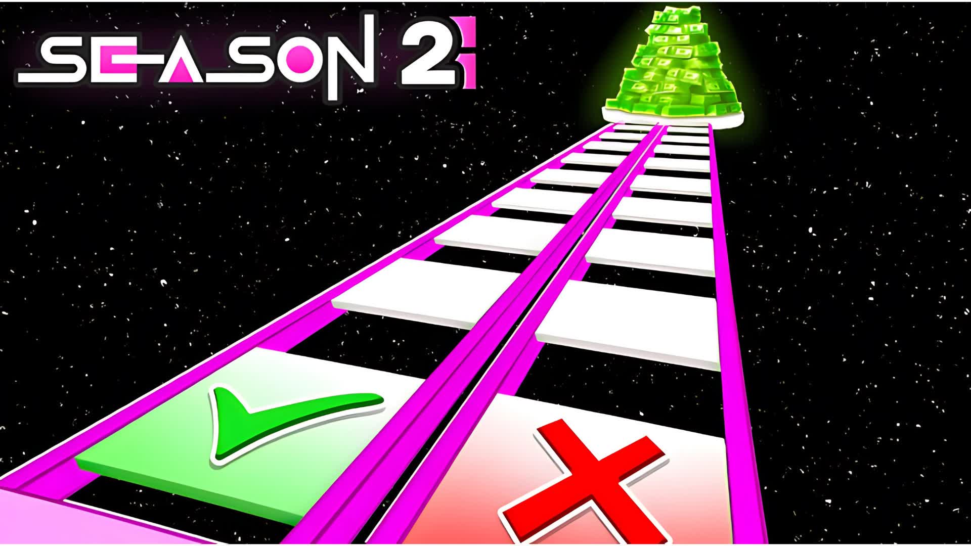 Impossible Glass Bridge - Squid Game 2🦑 5853-1858-1549 by 1yn ...