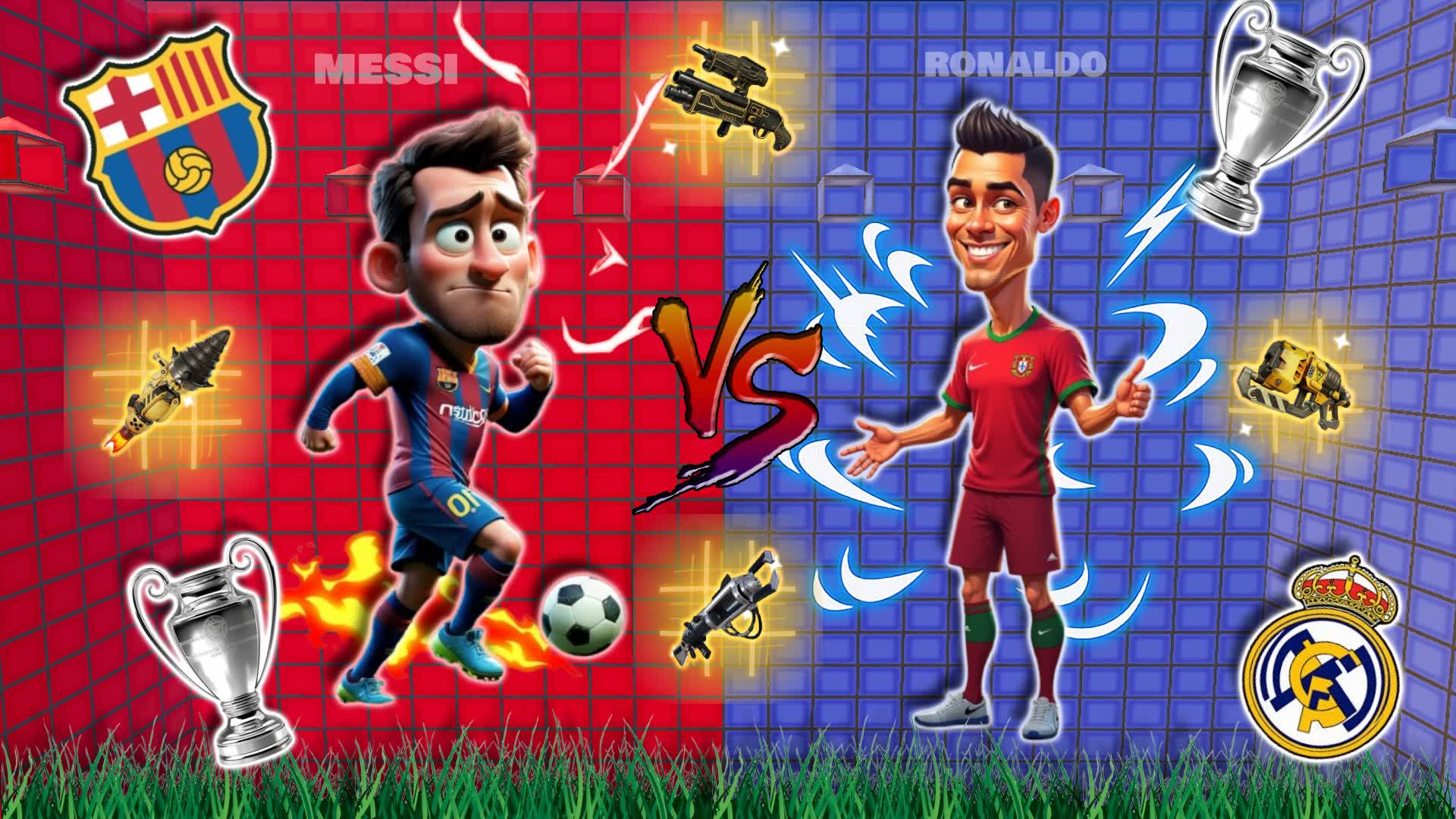Ronaldo vs Messi solo skrms🏆 سولو سكرم 7567-5645-9690 by cms9 - Fortnite