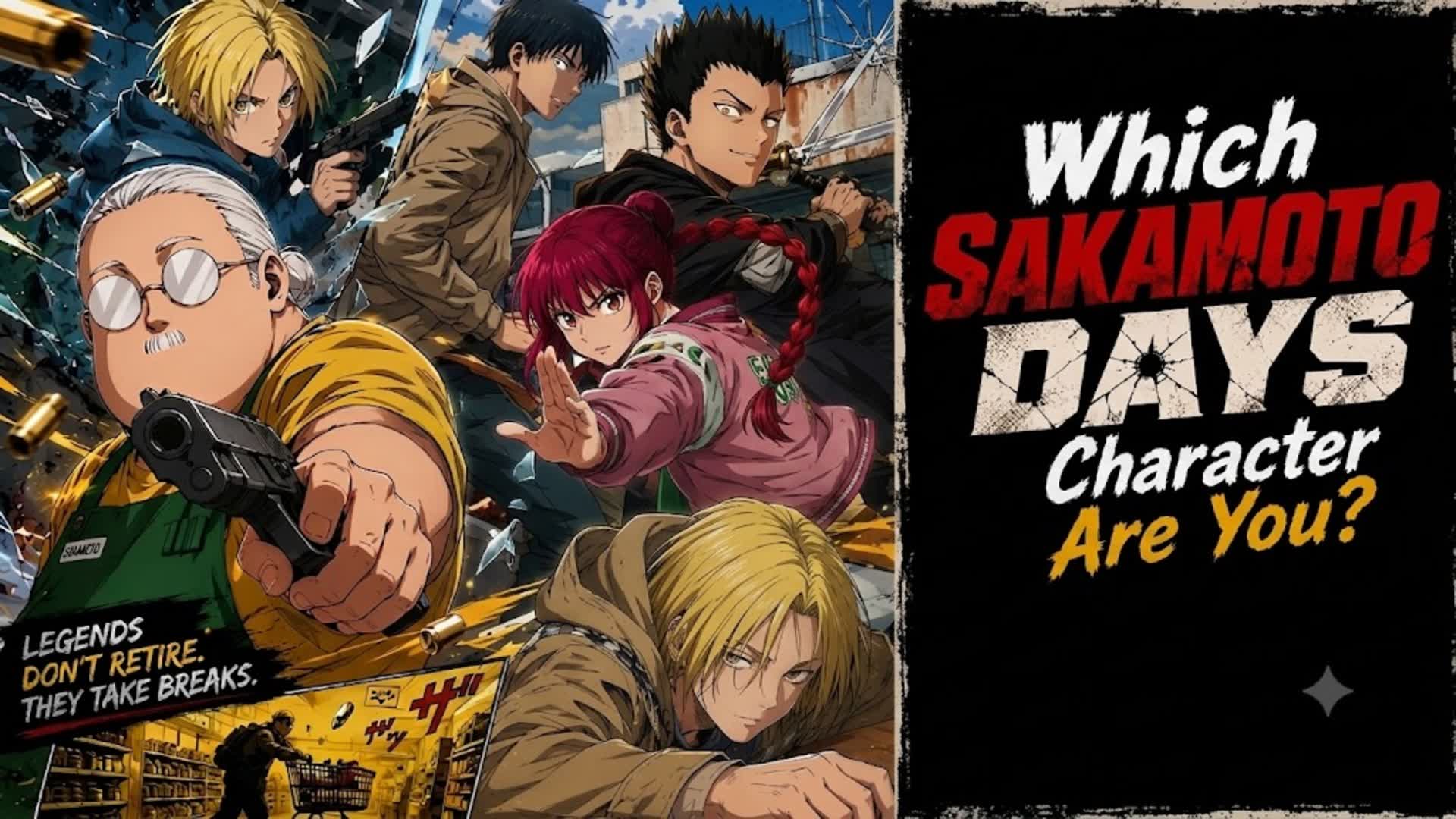 Which Sakamoto Days Character Are You? 9601-0990-0935 by planque ...