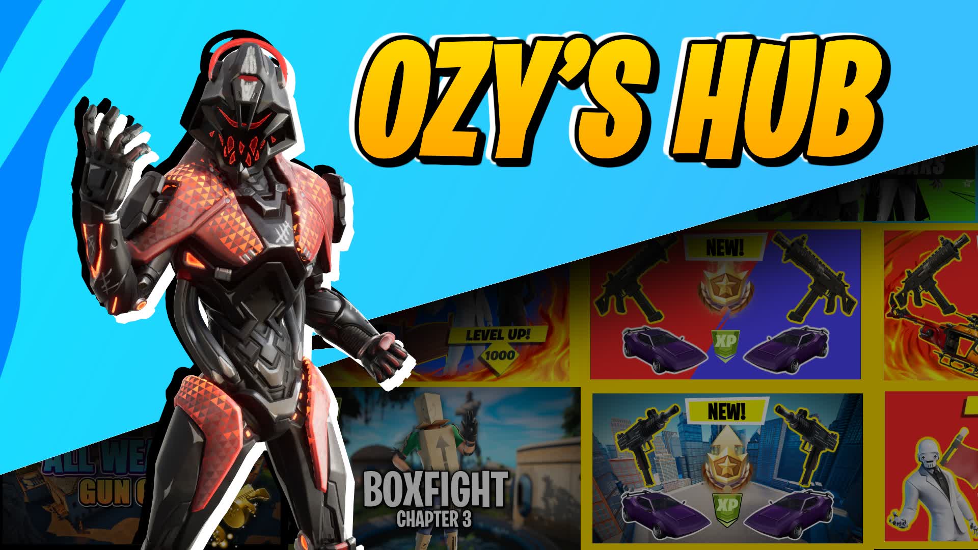 OZY'S HUB 0178-4178-9988 by ozycreates - Fortnite Creative Map Code ...