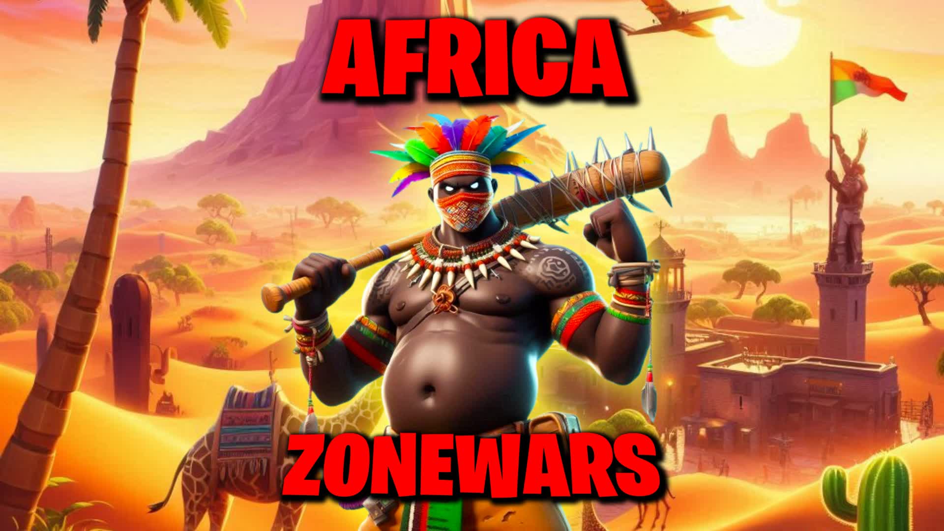 AFRICA ZONEWARS 6830-6841-6607 من ابتكار suger - Fortnite