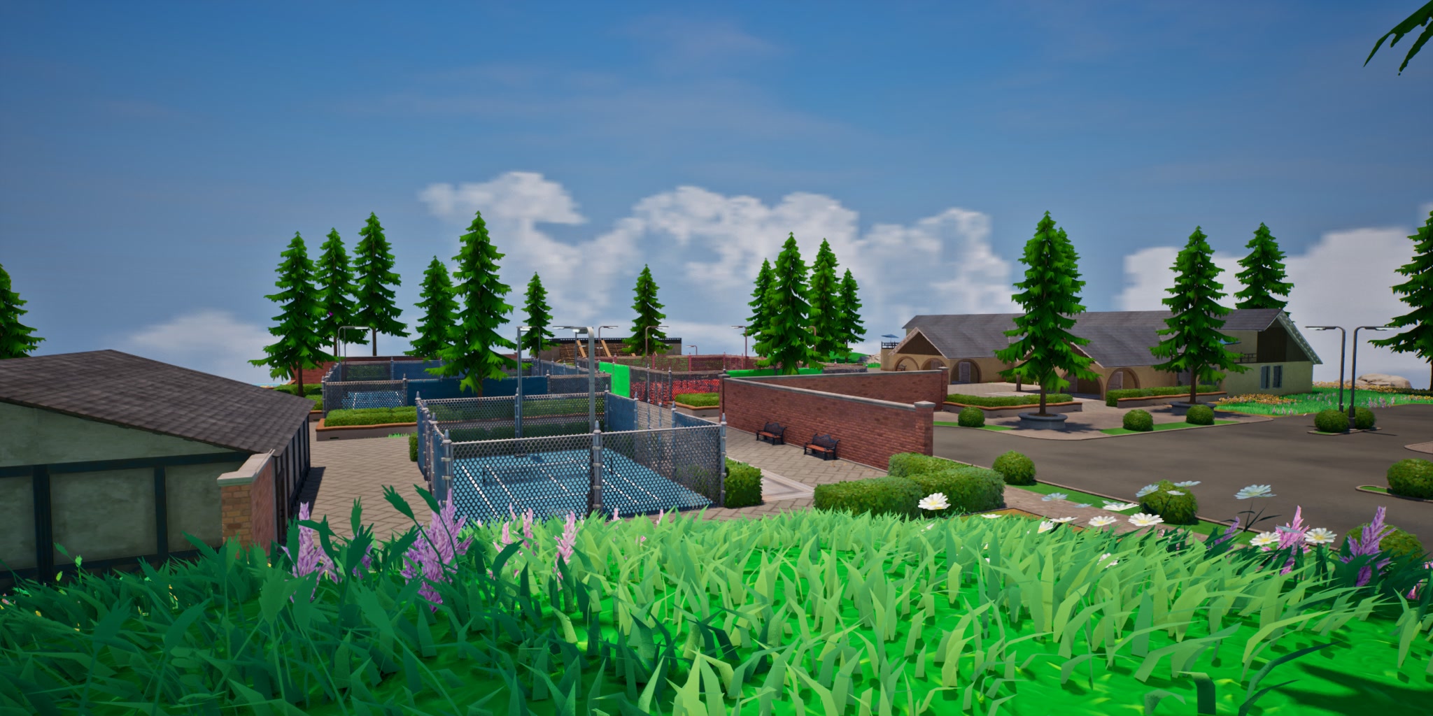 🎾Classy Courts Zonewars🎾 7235-1285-2264 by crunchpac - Fortnite ...