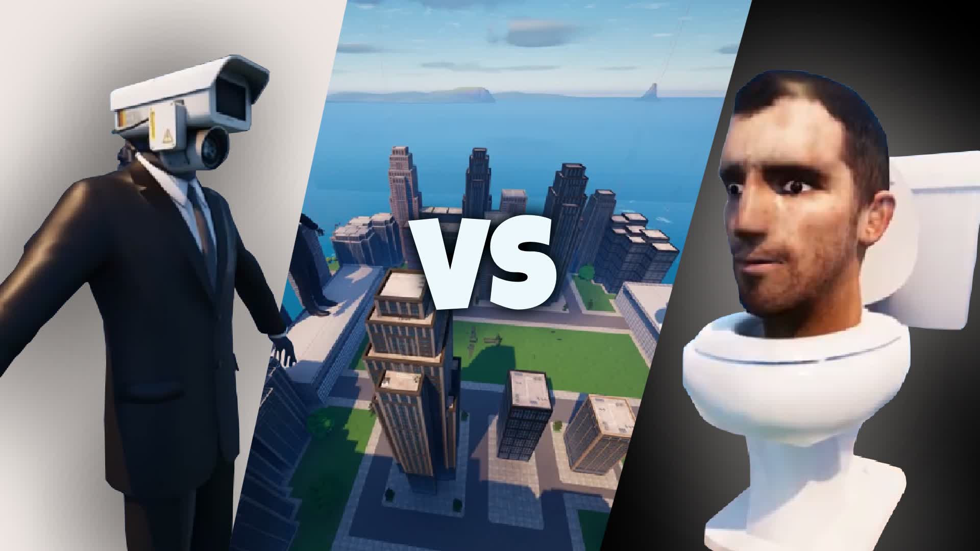 SKIBIDI TOILET VS CAMERAMAN 7807-9269-6129 by gruvypigeon - Fortnite Creative Map Code - Fortnite.GG