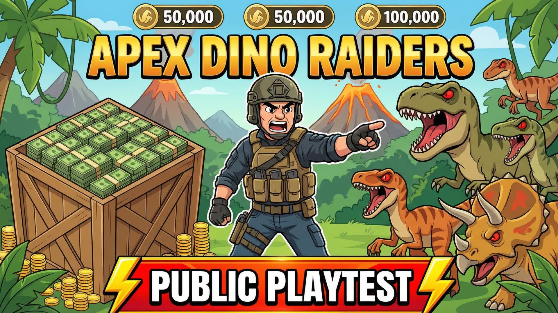 Apex Dino Raiders 0220-3919-8392 by notscood - Fortnite Creative Map ...