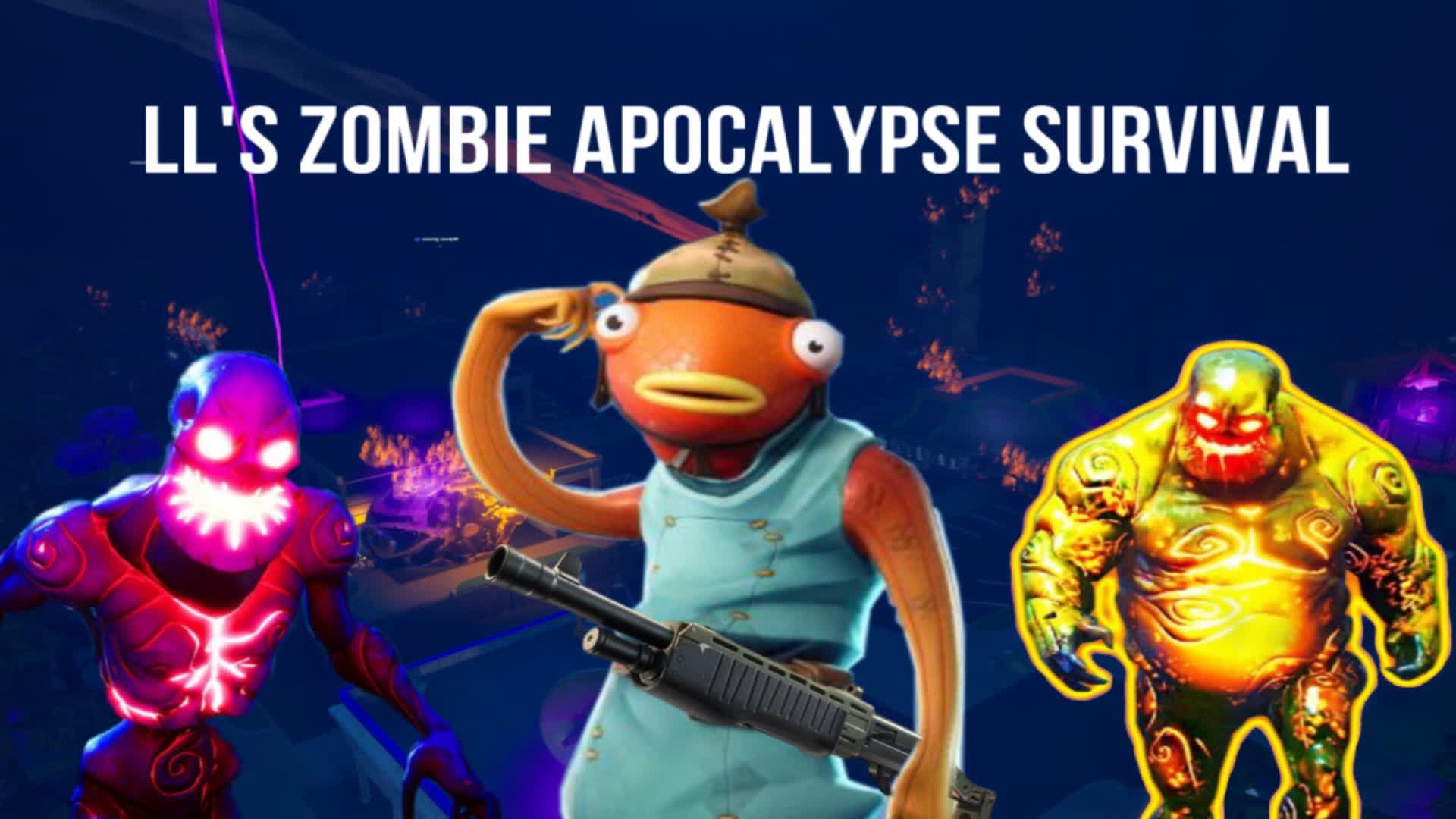 LLs Zombie Apocalypse Survival 2147-8445-8822 من ابتكار llksvc - Fortnite