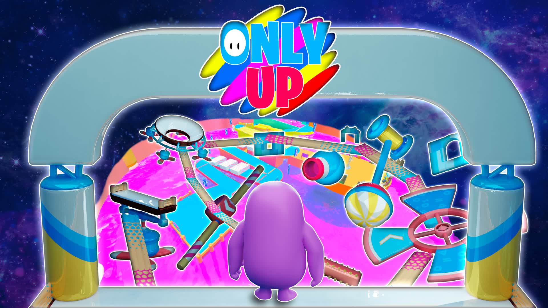 ONLY UP STUMBLE BEAN 🚀 8695-8104-6994 من ابتكار michadestroy - Fortnite