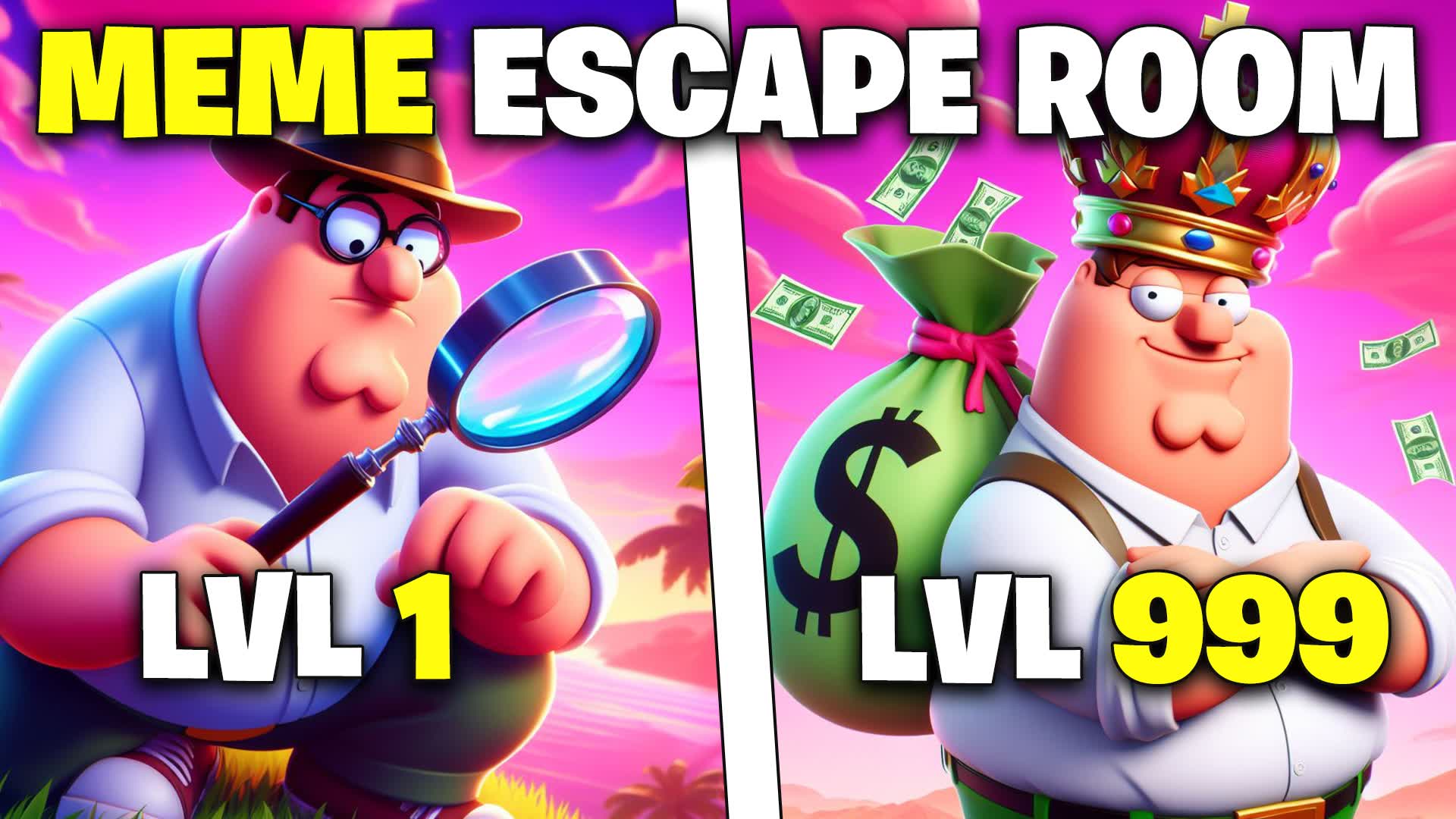 😂 MEME ESCAPE ROOM 5760-8513-9328 by dyox - Fortnite Creative Map Code ...