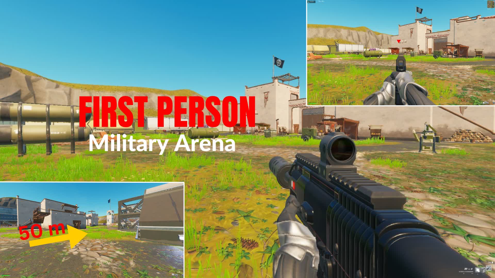 First Person 🎯Military Arena 0414-1869-3051 by solomover - Fortnite ...