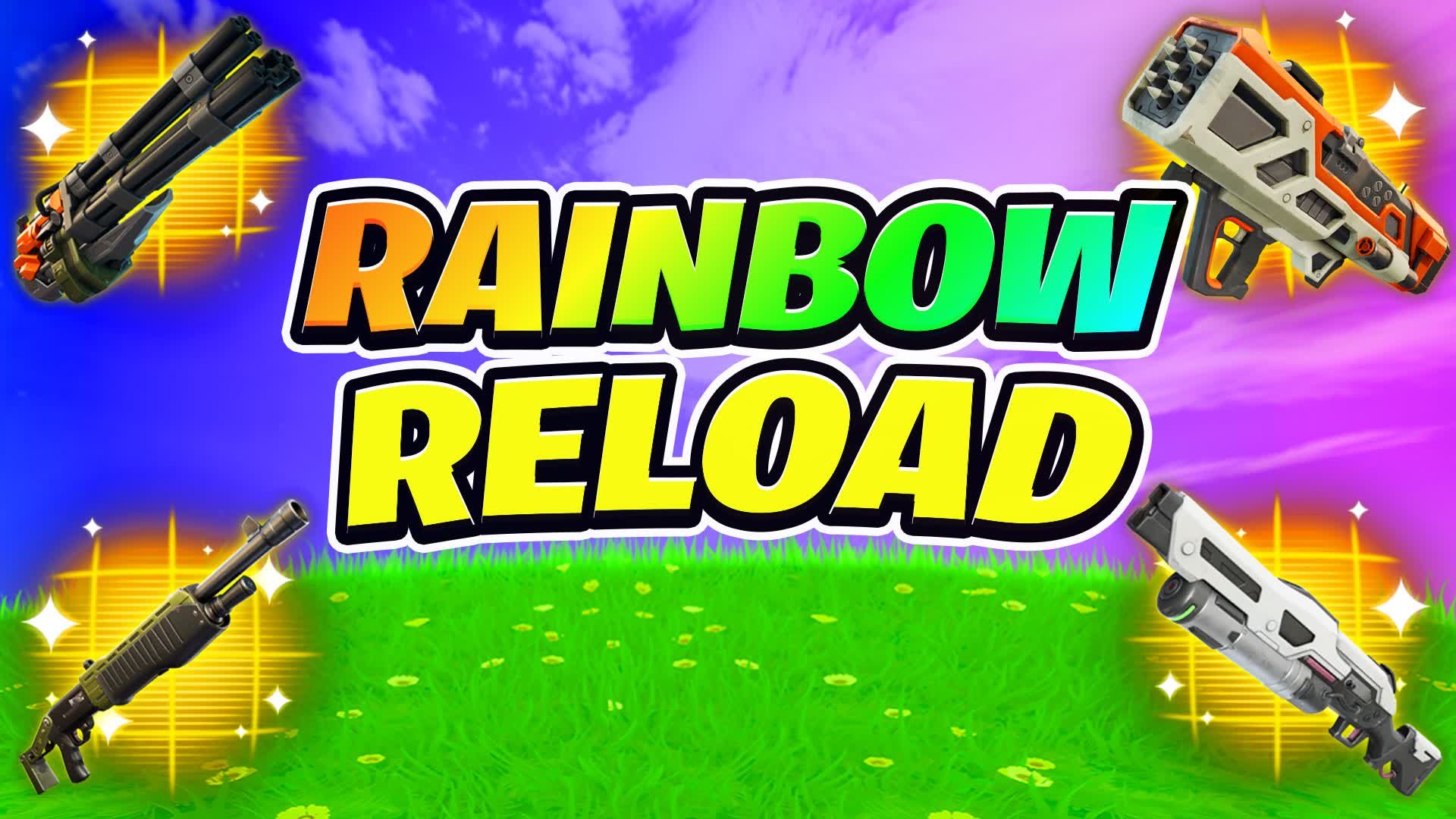 1V1V1 RAINBOW TILTED RELOAD FFA 7631-2209-8074 by domsi - Fortnite
