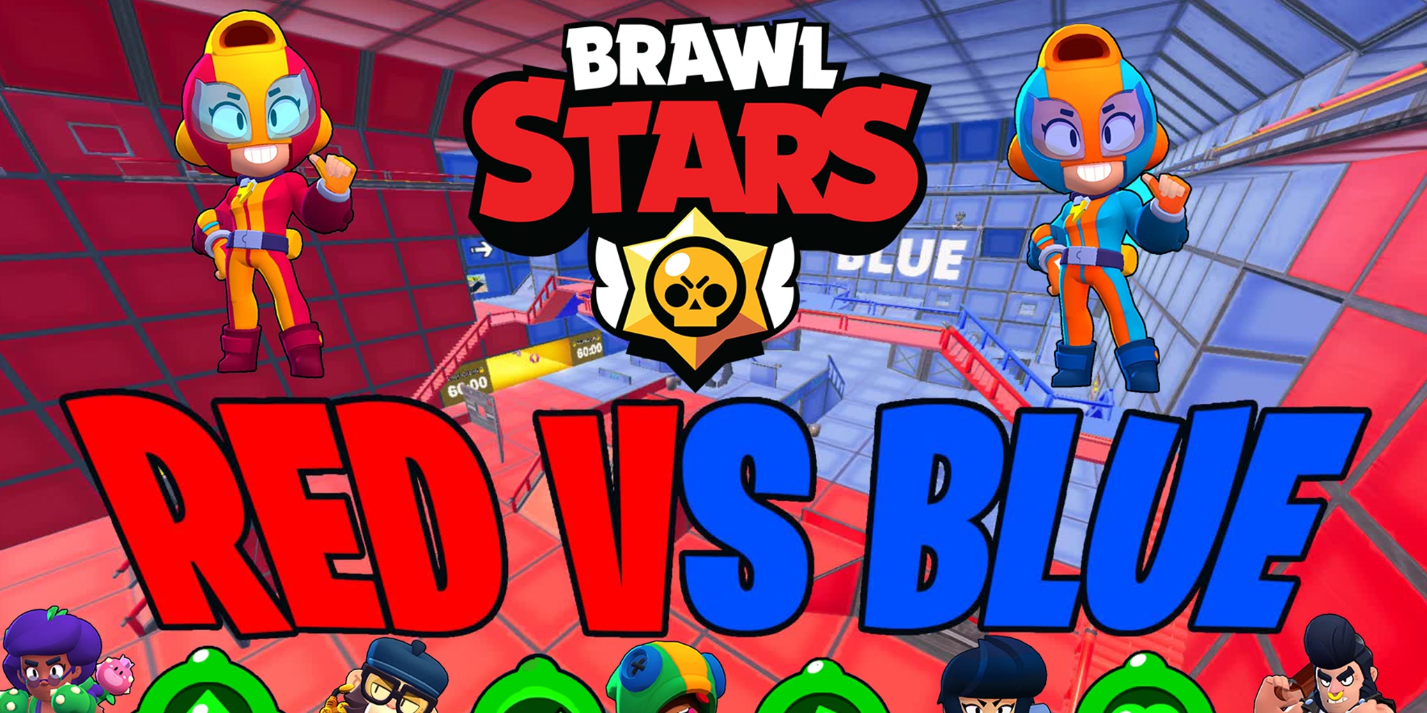 ⚡Brawl-Stars⚡ Red VS Blue 9397-2377-9392 by ladaor - Fortnite Creative ...