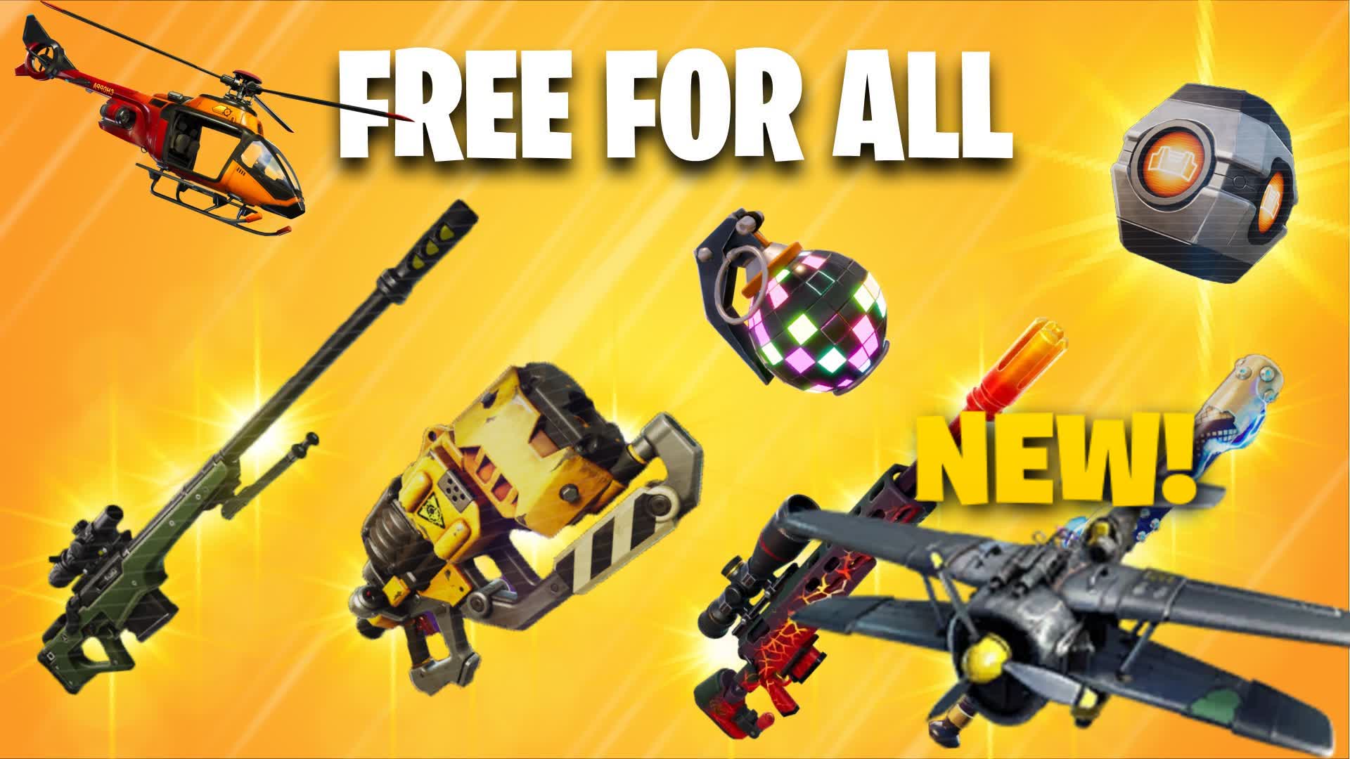 GIGA 1v1 - EVERY GUN FFA 1056-2617-7707 by rwu - フォートナイト