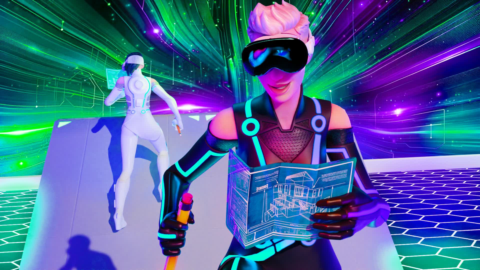 ⭐VISION 1v1⭐ 8974-2066-4435 by taxing - Fortnite Creative Map Code - Fortnite.GG