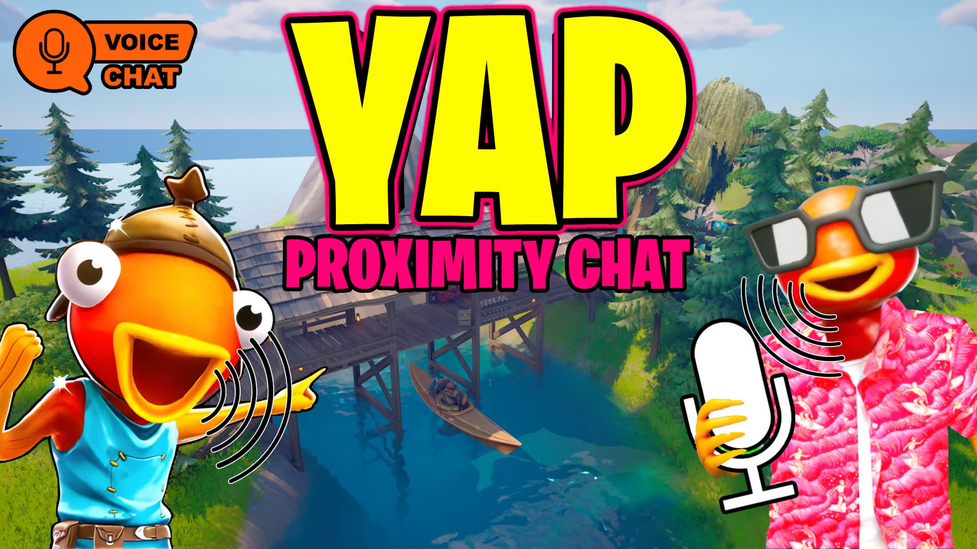 YAP🎙️🔊 [PROXIMITY CHAT] 9716-5875-9162 by griselda - Fortnite