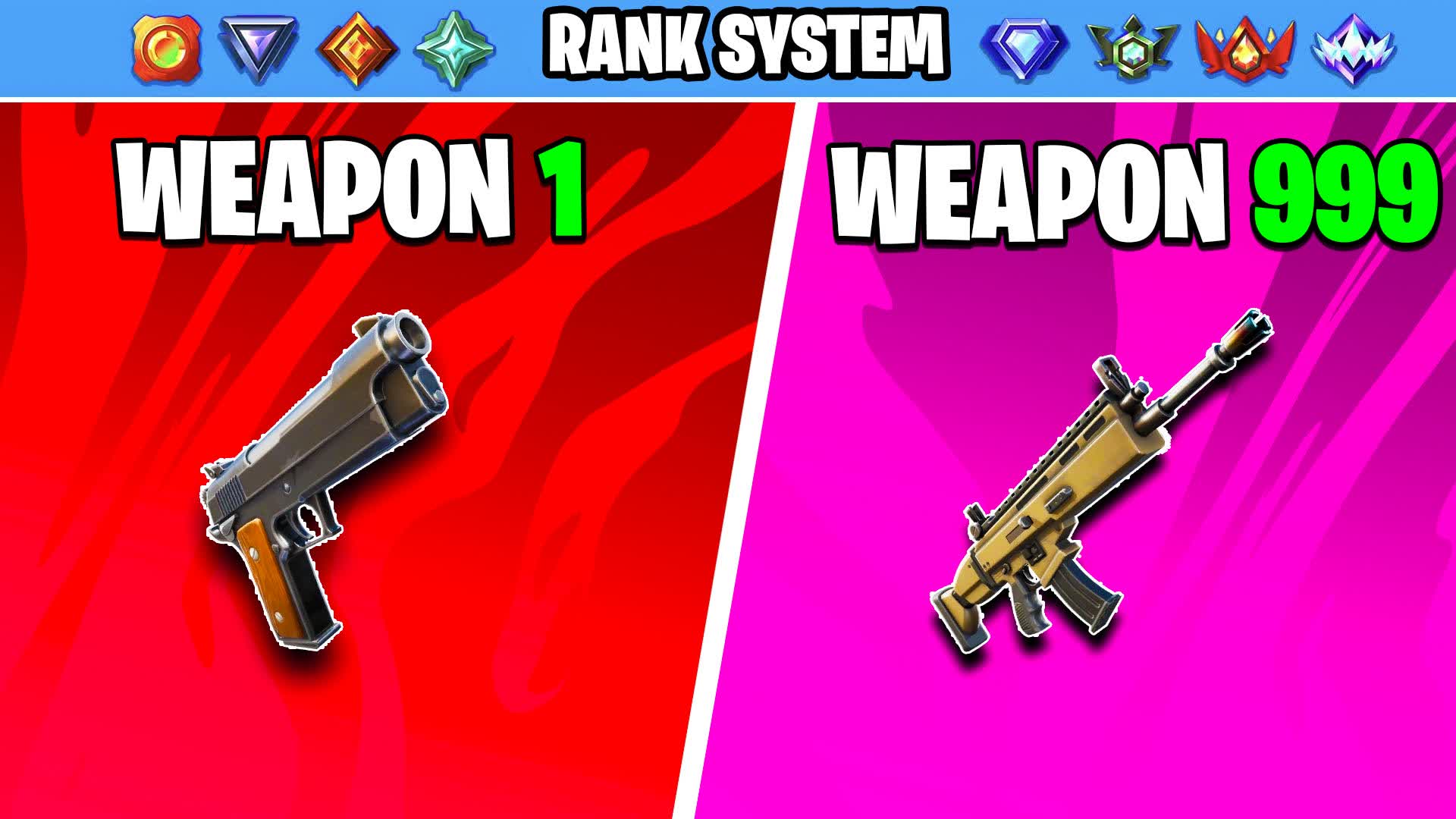 ⭐️ MYTHIC GUN GAME 🏆 RANKED 1553-6290-9087 by zorgi - Fortnite Creative ...