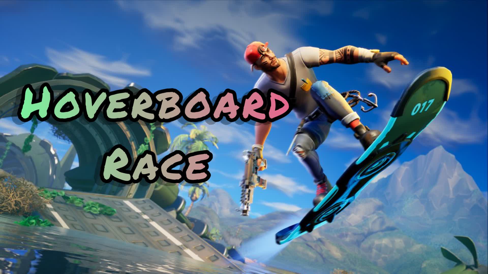 Hoverboard - Race 1056-2031-1408 by ferooo - Fortnite Creative Map Code ...