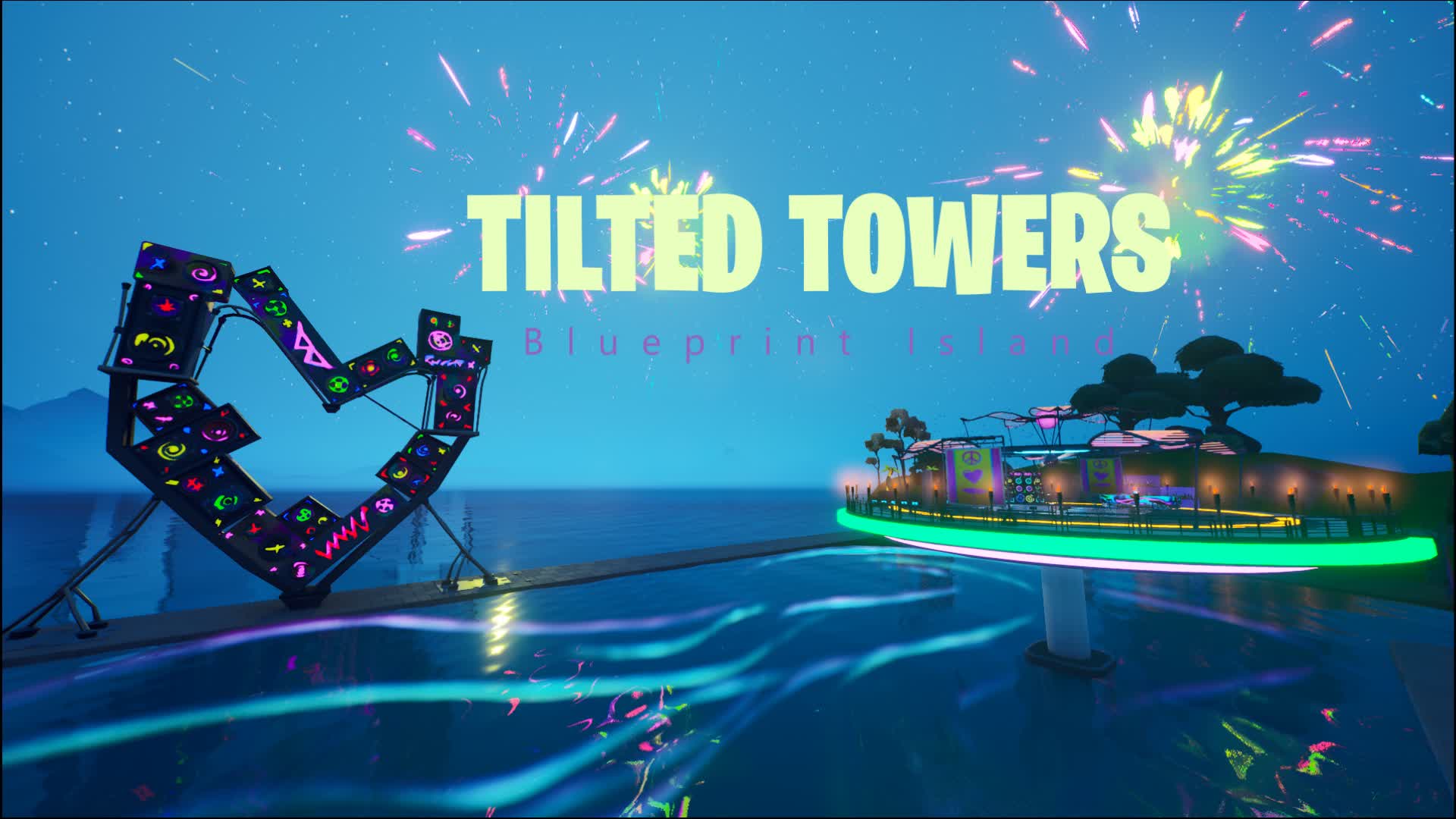 Tilted Towers Blueprint Island 8982-1765-1152 by ikarus - Fortnite.GG