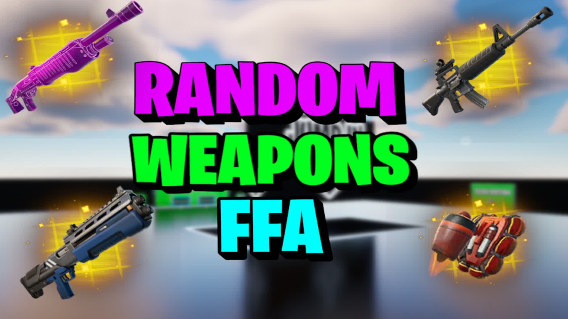 RANDOM WEAPONS FFA 8137-4257-4567 by tirowpigeon - Fortnite