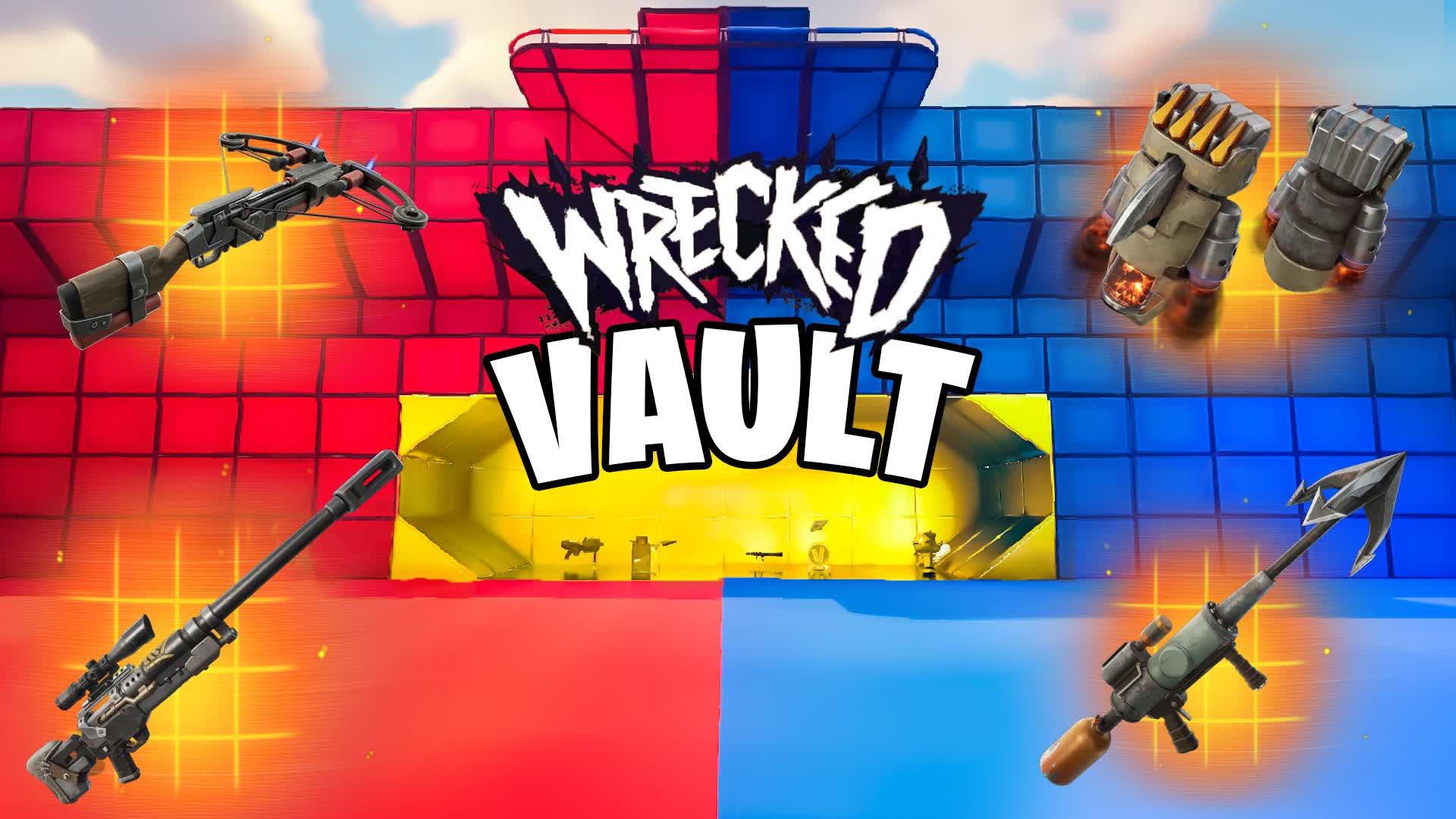 WRECKED FFA RED VS BLUE 🔴🔵 2965-8338-5925 by rili - Fortnite Creative ...