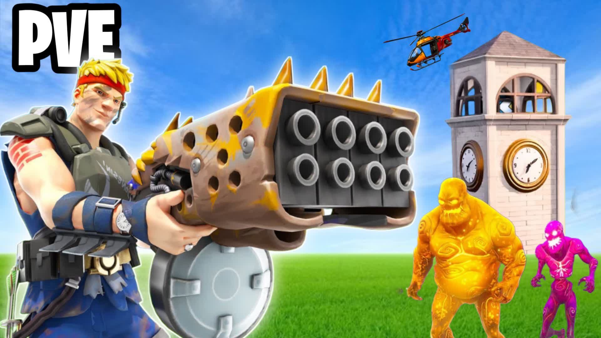 99 ZOMBII AND BOTS 0198-1031-3777 by camaro_23 - Fortnite Creative Map ...