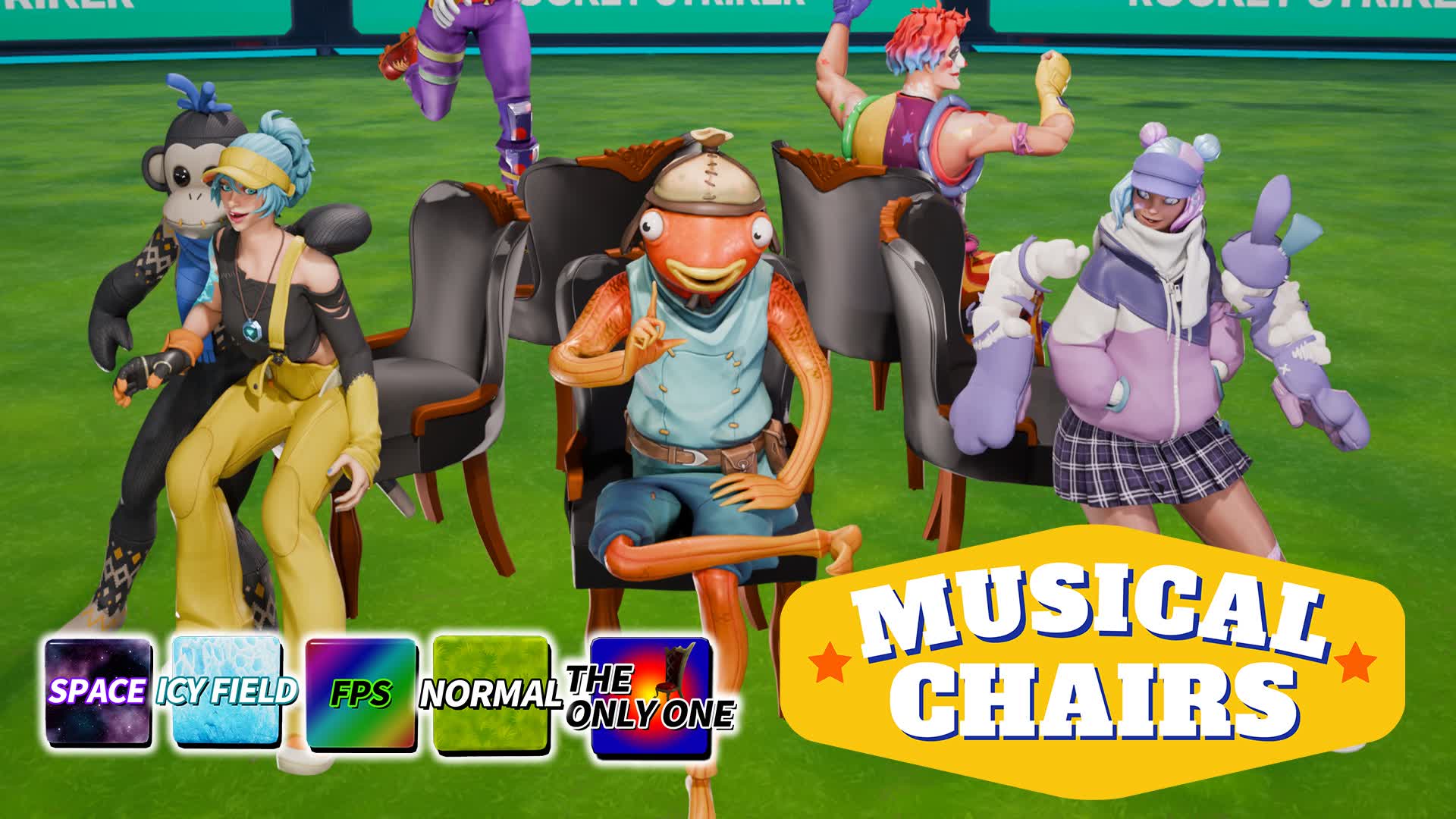 MEGA MUSICAL CHAIRS!💥 7497-0692-6459 by neighbor - Fortnite Creative ...
