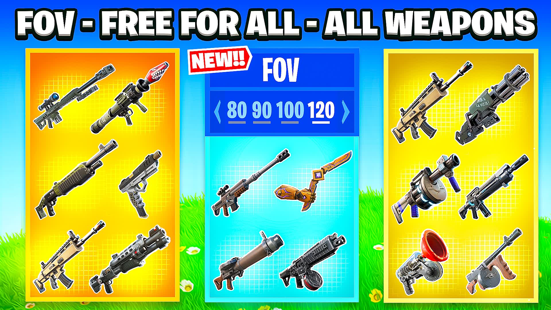 💥 FOV - FREE FOR ALL 3.0 💥 7186-4401-9801 by xenix - Fortnite Creative ...