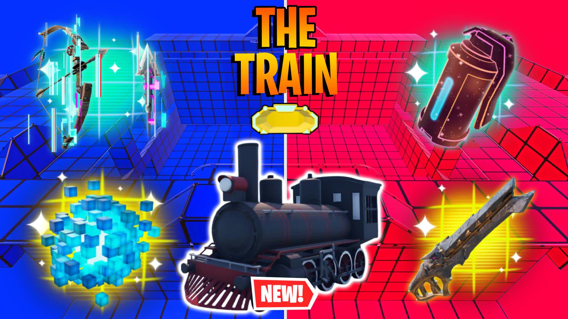 THE TRAIN 🚂 RED VS BLUE 🔵🔴 1217-7597-1330 by danlessa - Fortnite ...