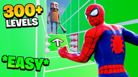 ️PARKOUR DEFAULT 350+ LEVELS ️ 5708-4521-9926 di coin-map-xp - Fortnite