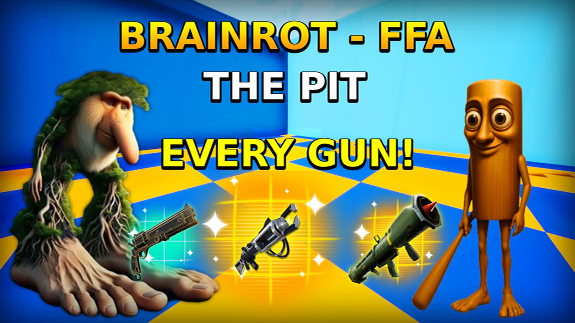 BRAINROT THE PIT - FFA 5492-9723-3389 by gustmaps - Fortnite Creative ...