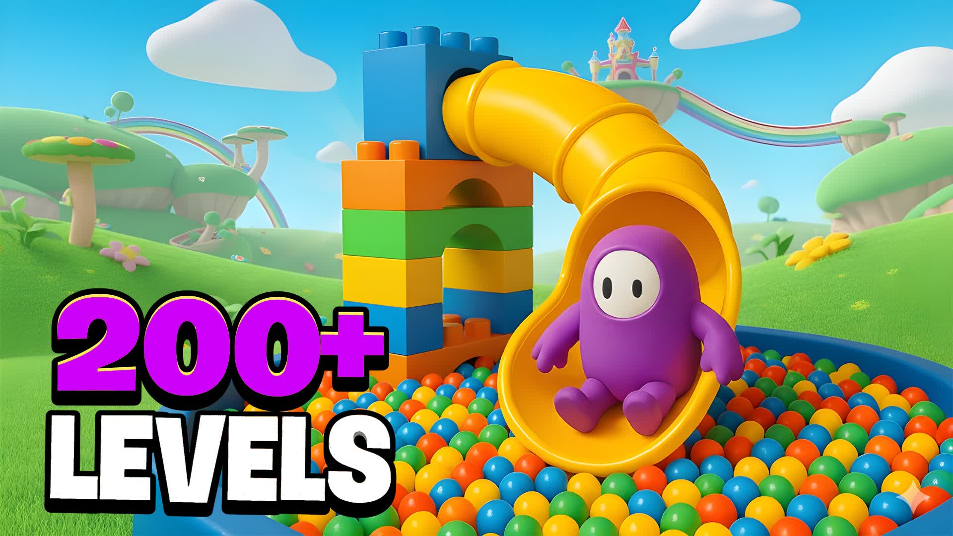 🌈 FALL GUYS EASY OBBY 200+ 1668-9611-0122 by sp4nky-studio - Fortnite ...