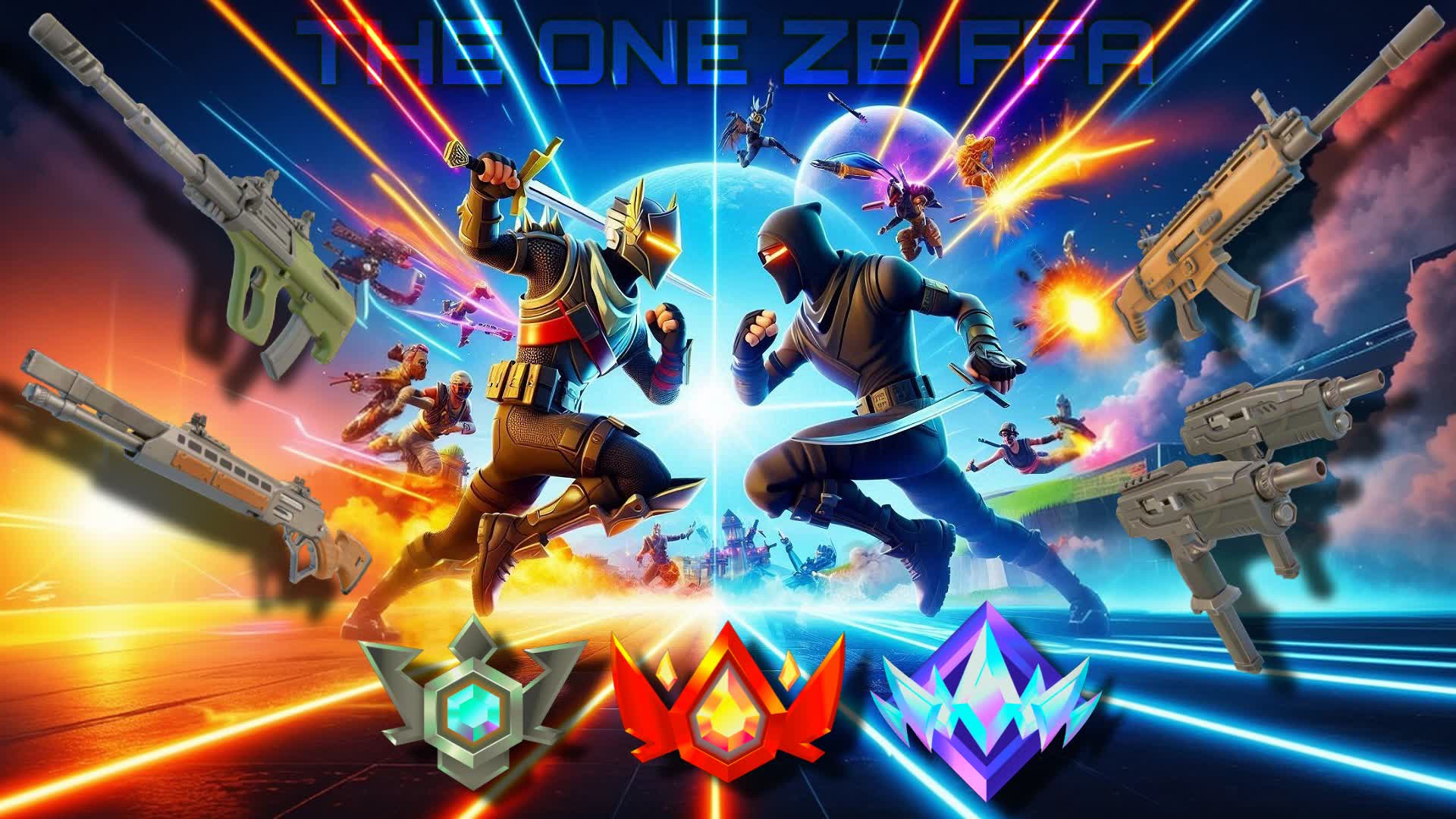The One - ZB FFA - ALL WEAPOND 0158-6297-9380 by onenany - Fortnite Creative Map Code - Fortnite.GG