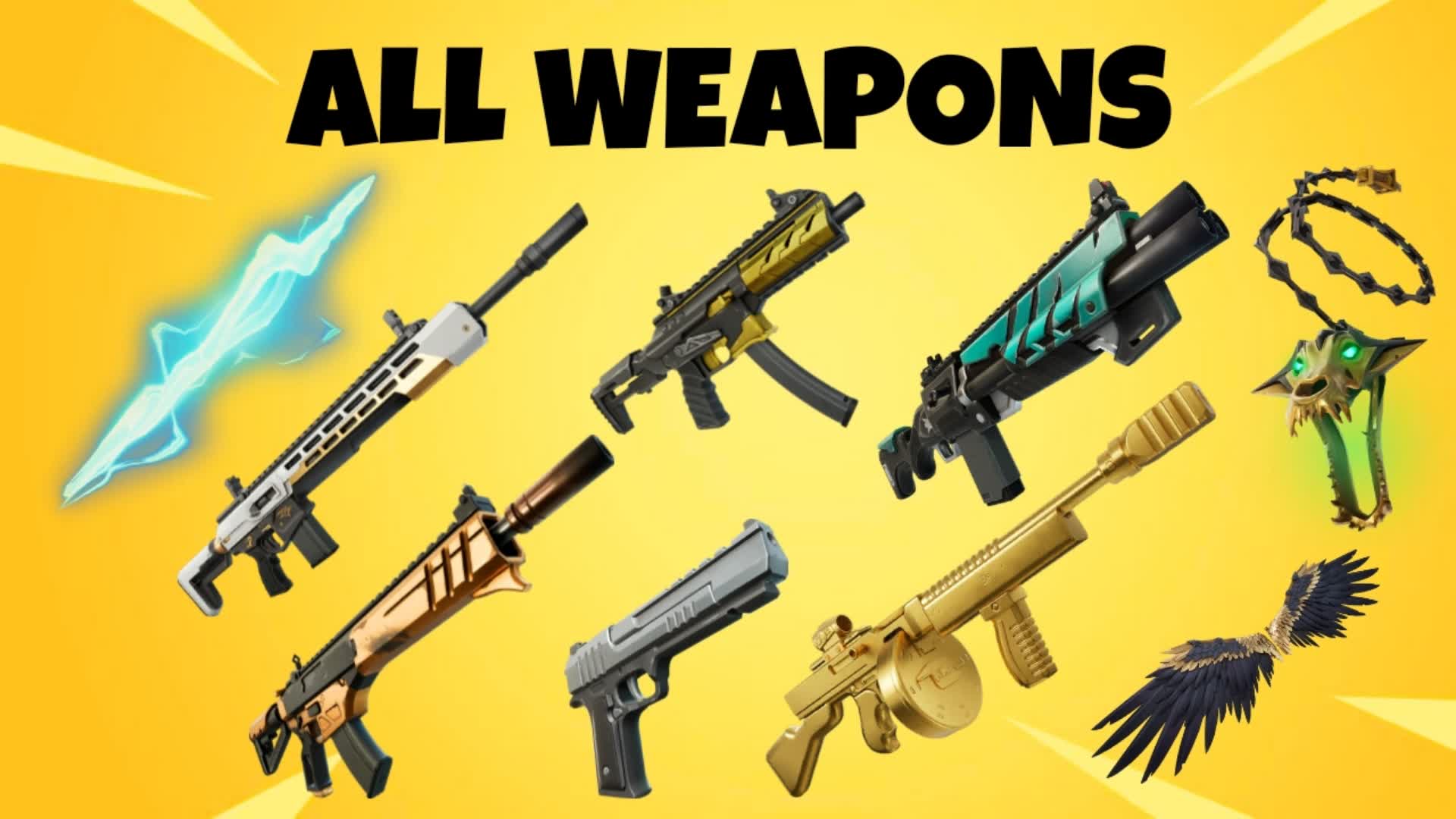 ALL WEAPONS - FREE FOR ALL 7520-6319-4647 by easyking - フォートナイト