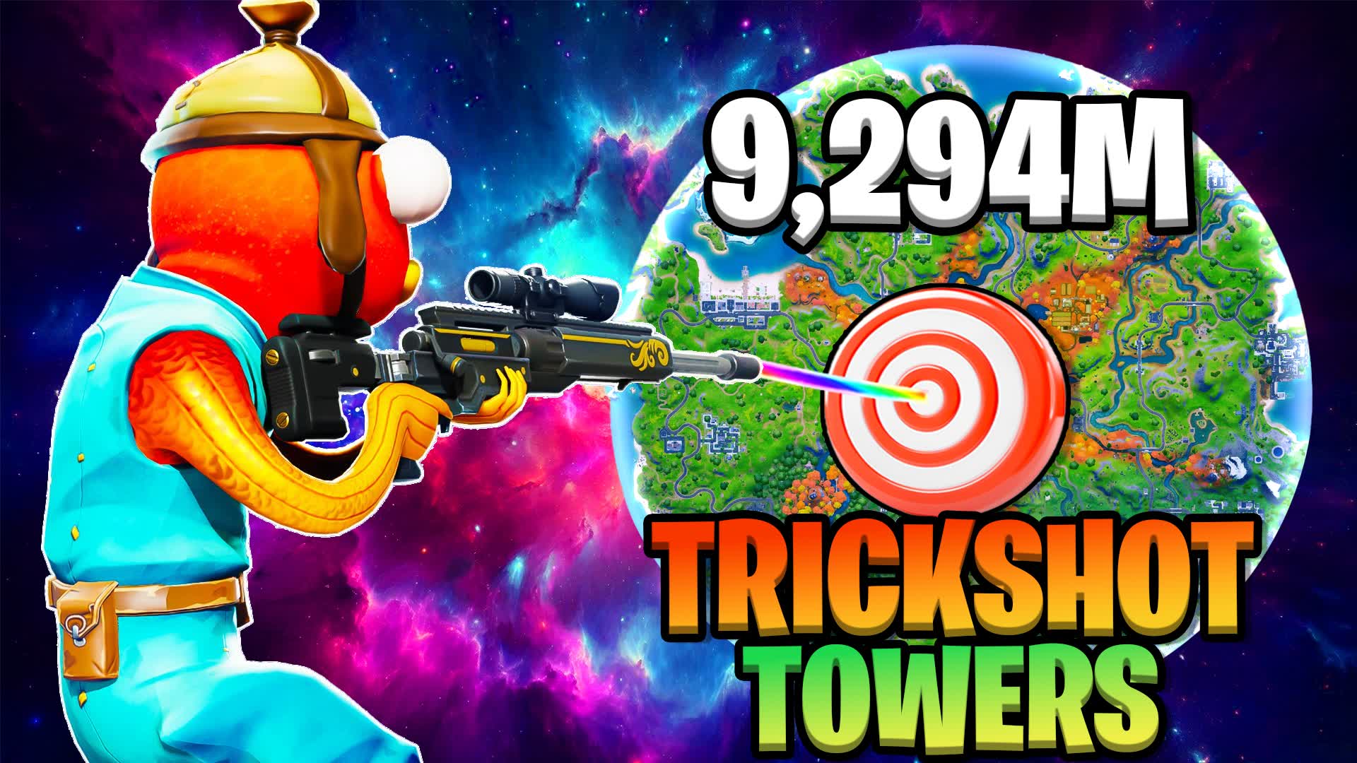TRICKSHOT TOWERS 🎯 MYTHIC ONE SHOT 🔫 6564-0375-9391 by equi - Fortnite ...