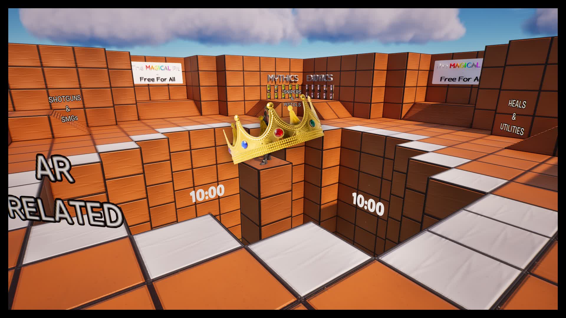 🧡 ORANGE PIT - FREE FOR ALL 0332-5741-6958 by cartographer - Fortnite ...