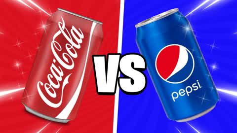 COKE VS PEPSI🔴🔵 3784-6688-6228 by raid_creative - Fortnite Creative Map ...