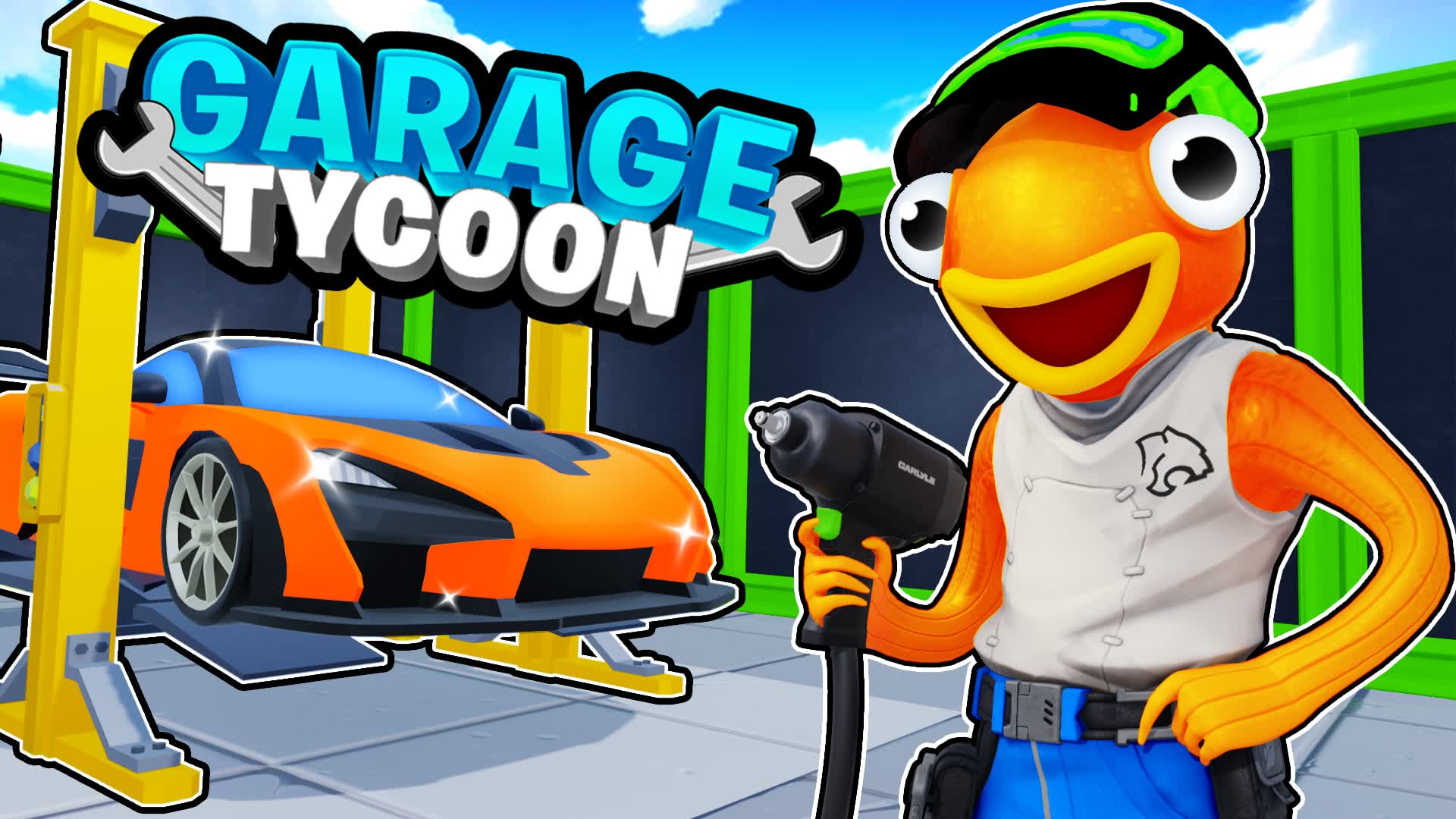 Garage Tycoon 8210-0596-2982 by foad - Fortnite Creative Map Code ...