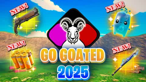 🐐 GO GOATED! 2025 4035-1375-6888 by levi23 - Fortnite Creative Map Code ...