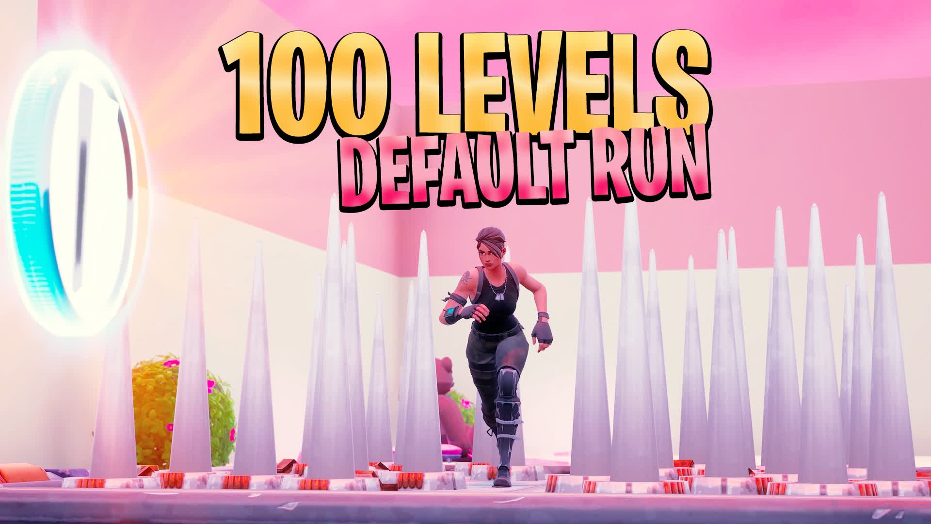 100 LEVELS - LOVE RUN 1664-7005-6039 by sianafr - Fortnite