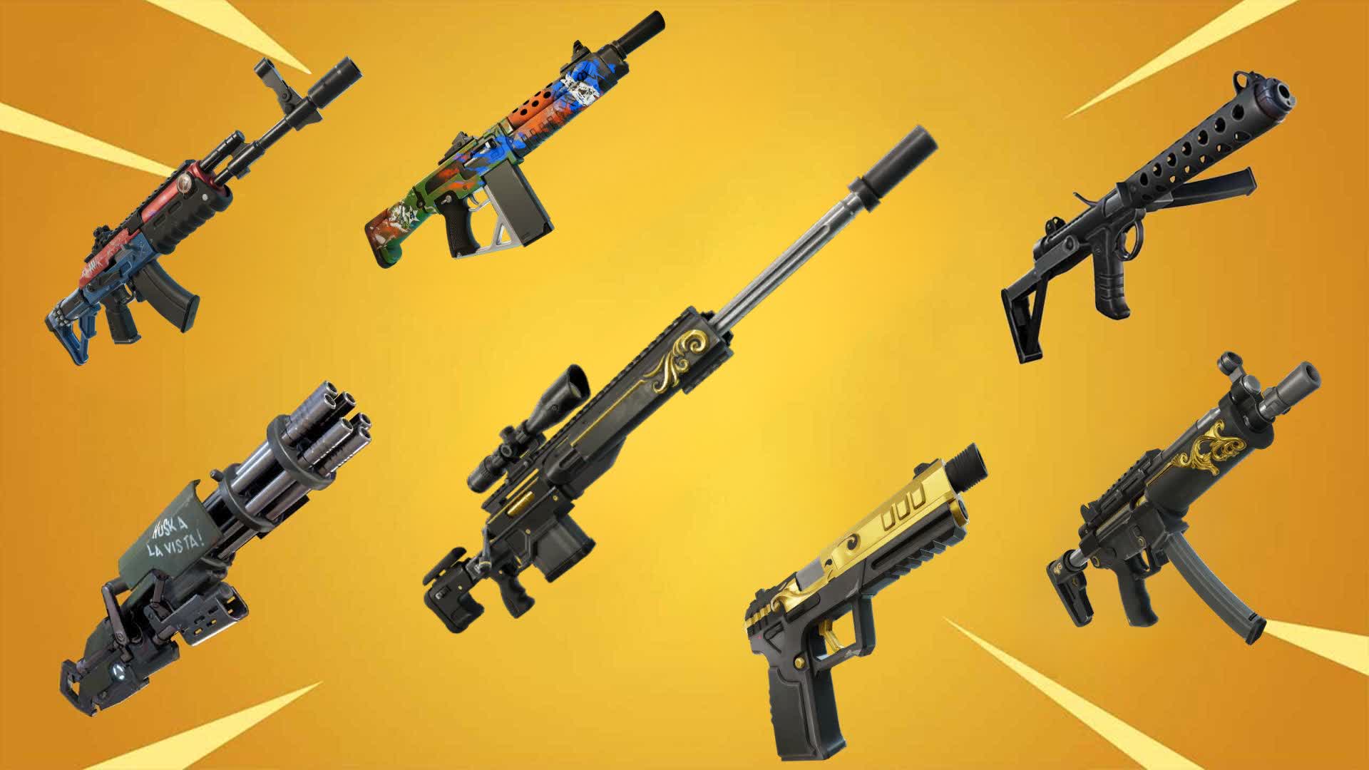 ALL WEAPONS 1V1 BUILD FIGHTS 6880-1542-7081 by vluck - Fortnite Creative Map Code - Fortnite.GG