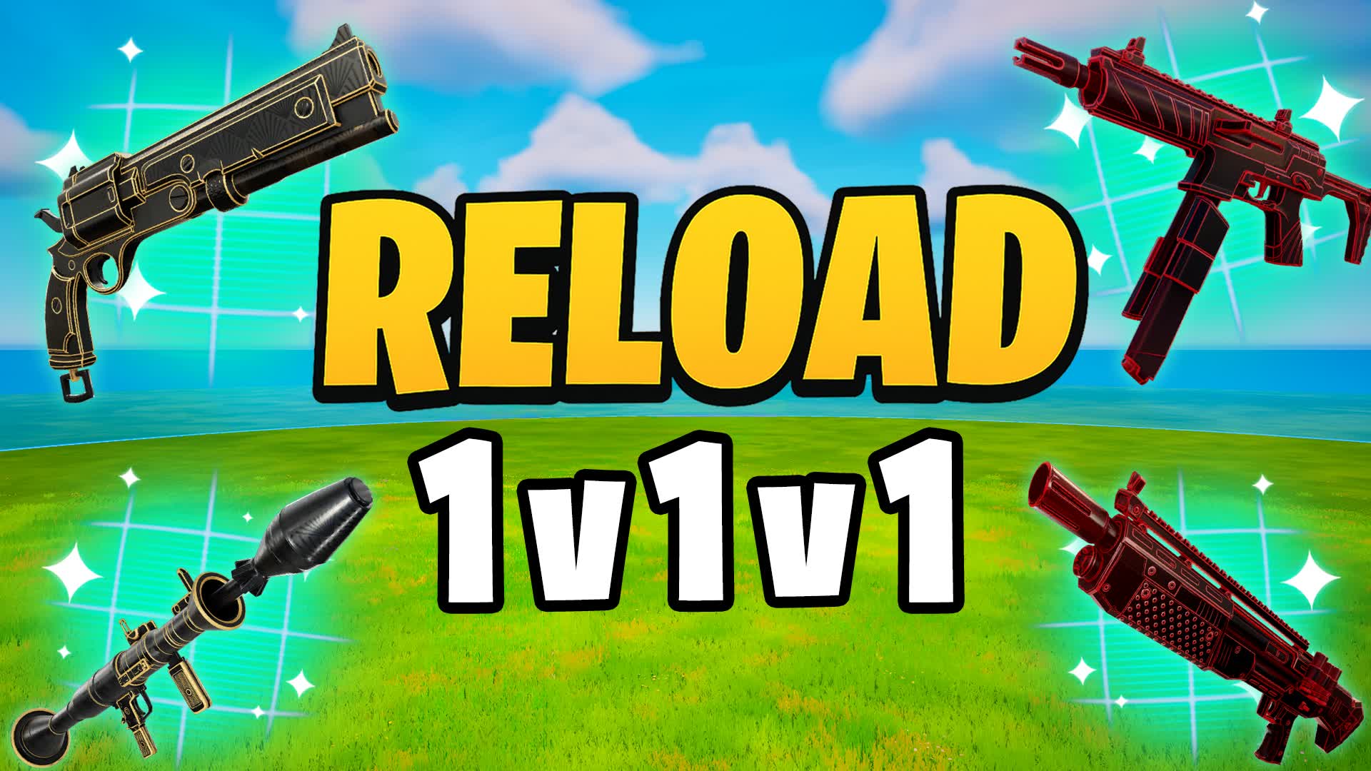 SUPER 1V1V1 RELOAD 1190-8128-6753 by morehalobt - Fortnite Creative Map Code - Fortnite.GG