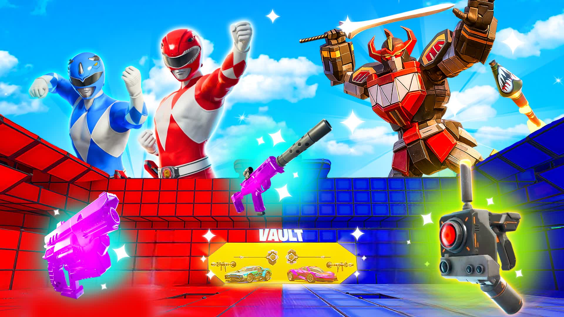 THE BOSS II⭐️ RED VS BLUE 🔴🔵 2899-1047-7951 by pingpaw - Fortnite