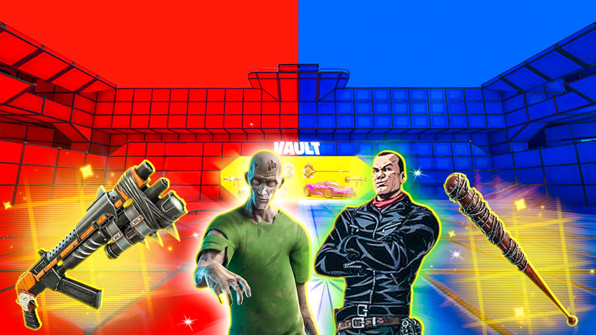 WALKERS RED VS BLUE 🔴🔵 4938-3424-8091 by xafa - Fortnite Creative Map ...