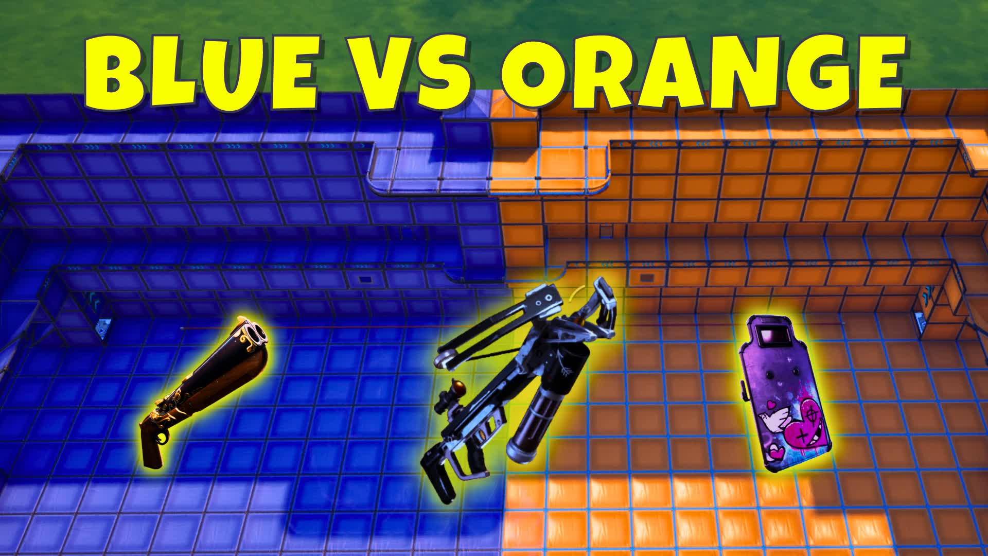 Insane Blue vs Orange 5155-8384-2869 by boby273 - Fortnite Creative Map Code - Fortnite.GG