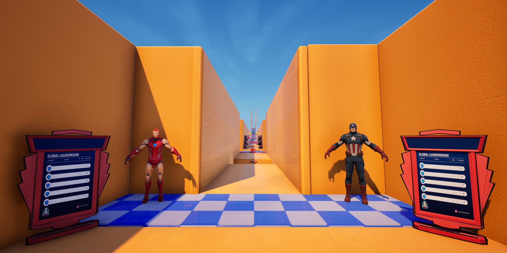 Marvel Guys Deathrun 🦸‍♂ 7765-4278-7733 by blessedstudio - Fortnite ...